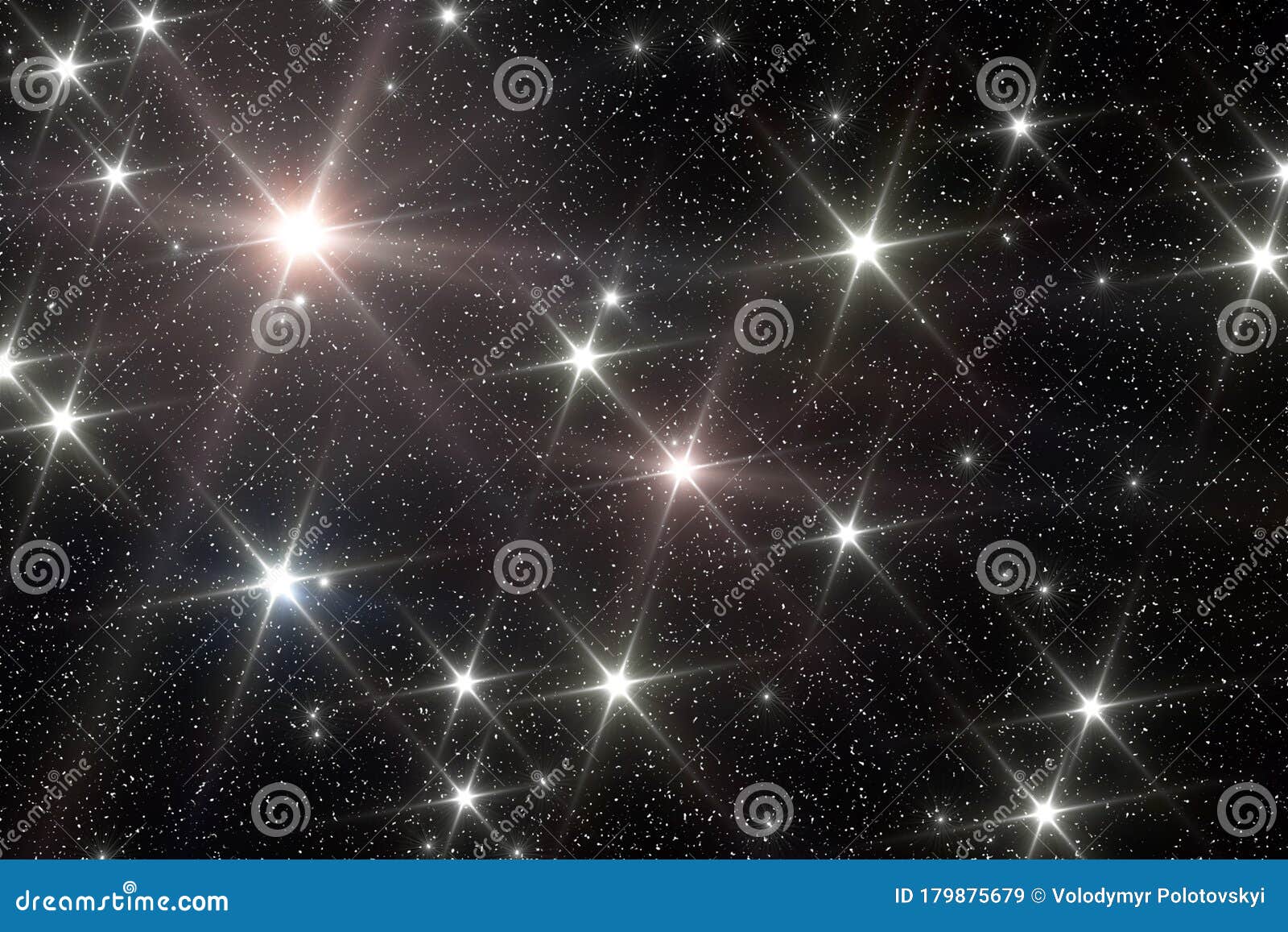 Starfield Space and Science Theme. Technology Theme. Stock Illustration ...