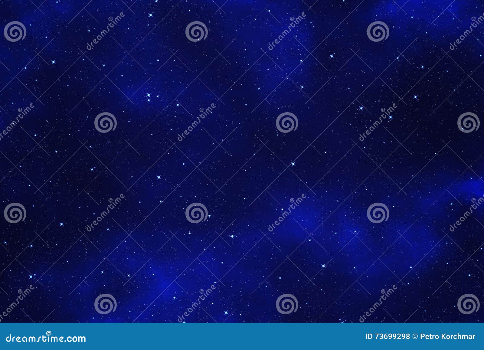 Starfield background stock illustration. Illustration of full - 73699298