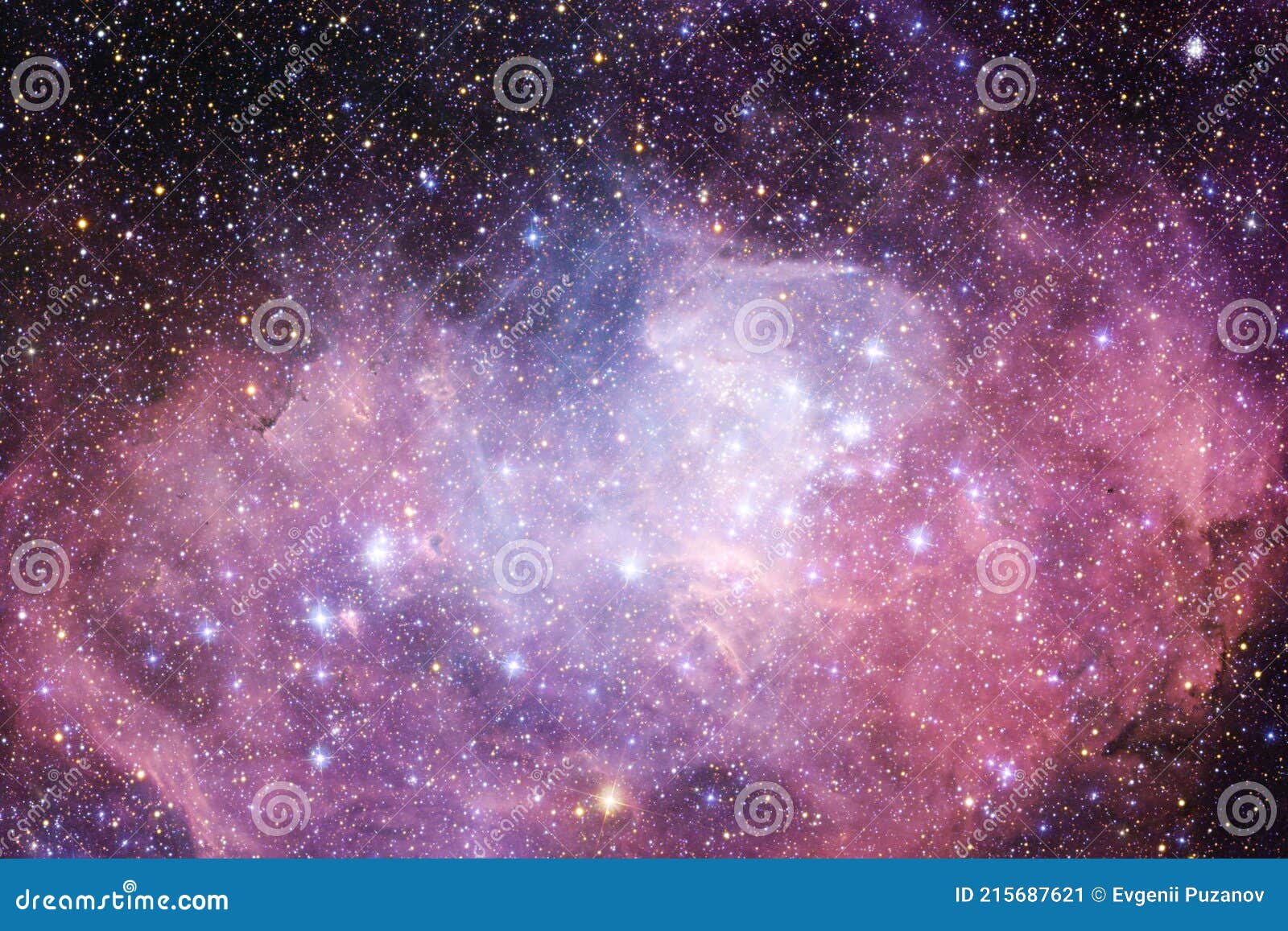 Starfield. Elements of this Image Furnished by NASA Stock Image - Image ...