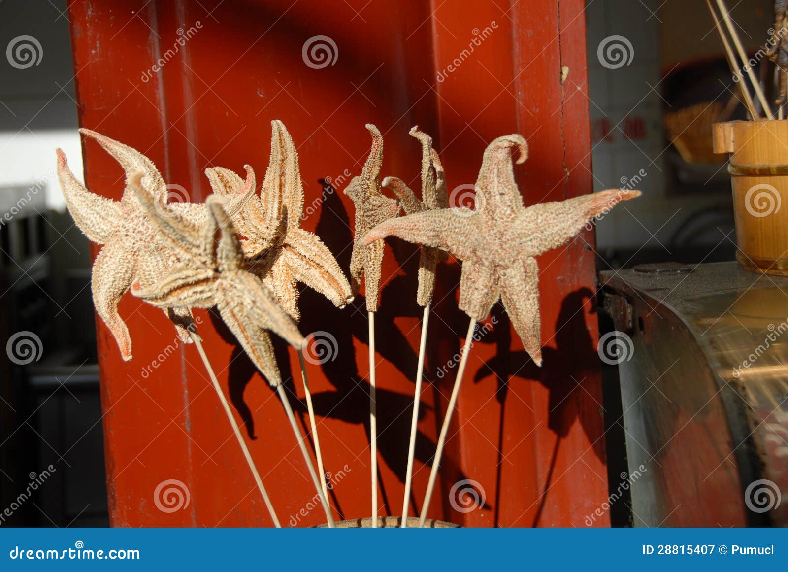 Starfish - Food in China - stock image. Image of market - 28815407