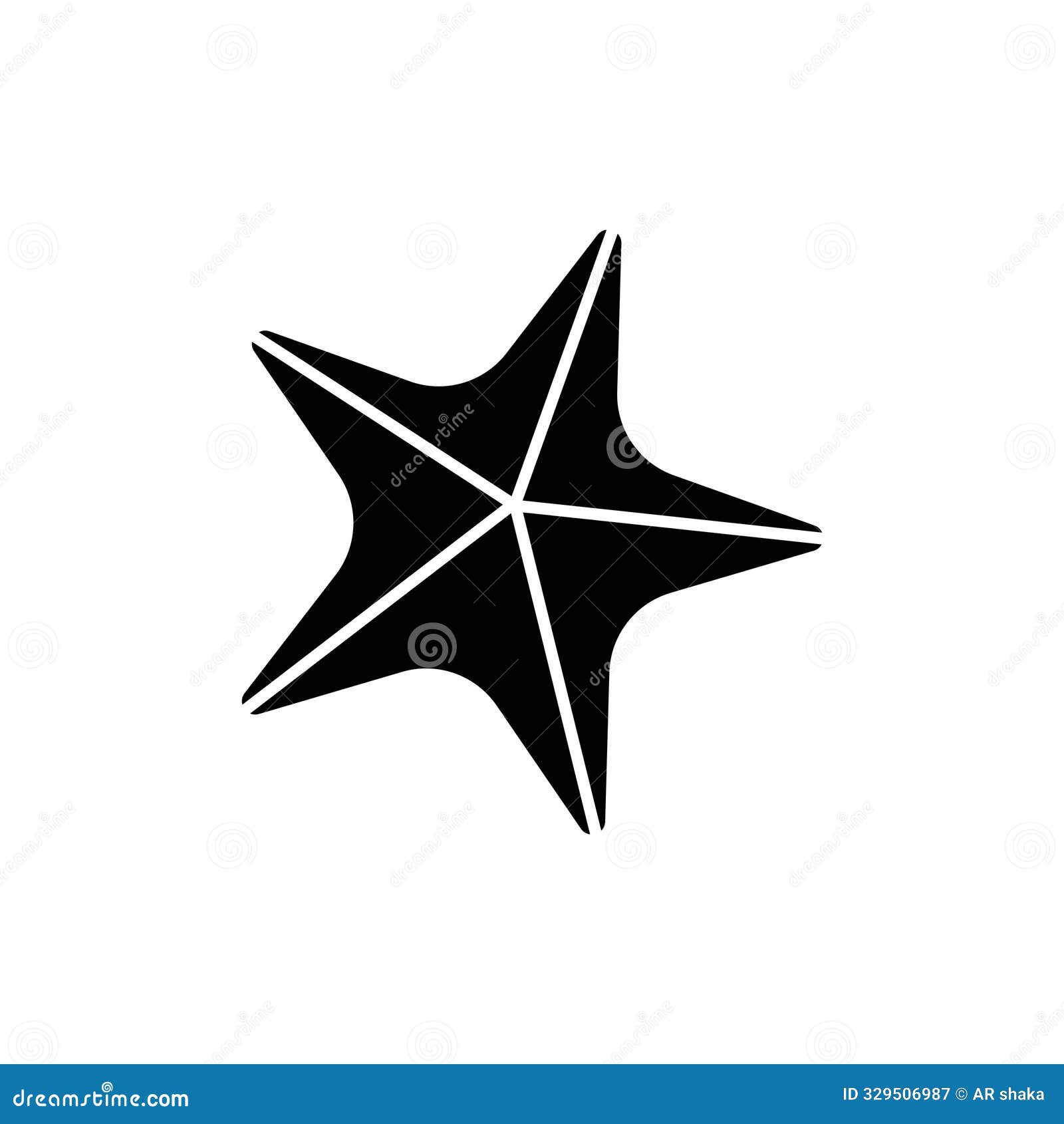 Starfish Logo Icon, Vector Illustration Template Design Stock ...