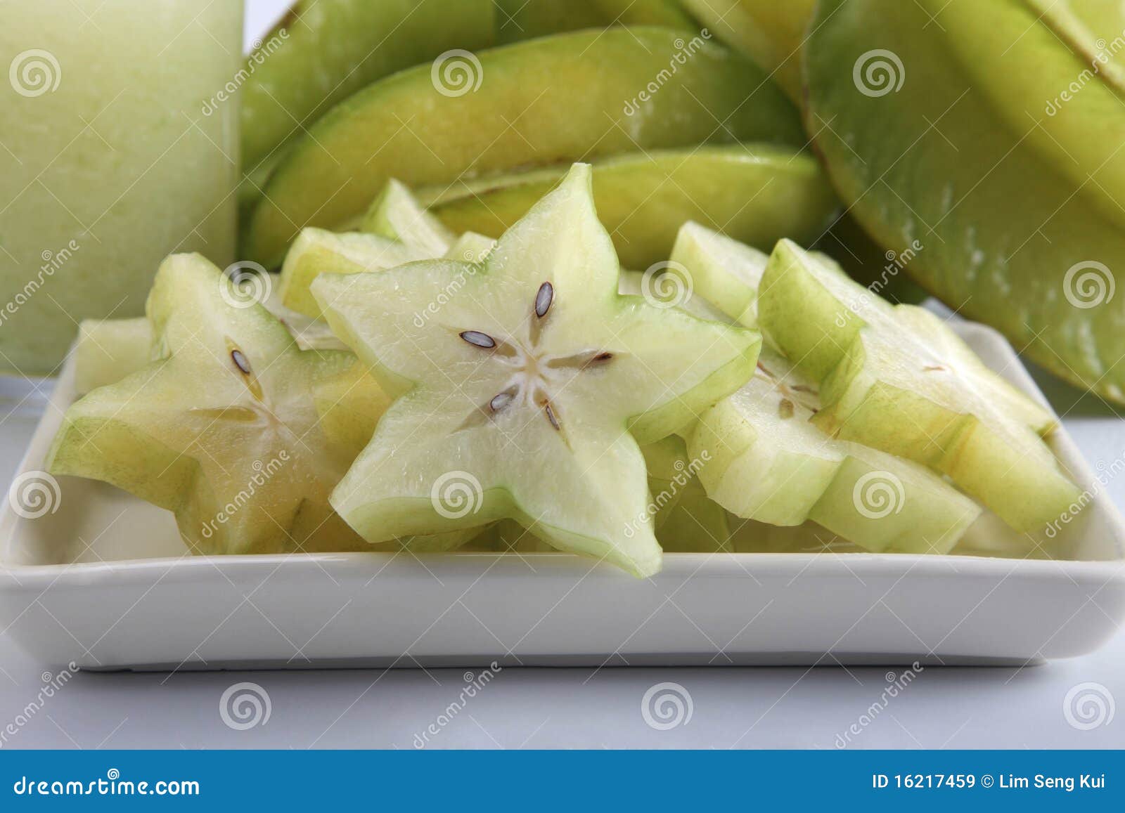 Starfruit stock image. Image of exotic, slice, shape - 16217459