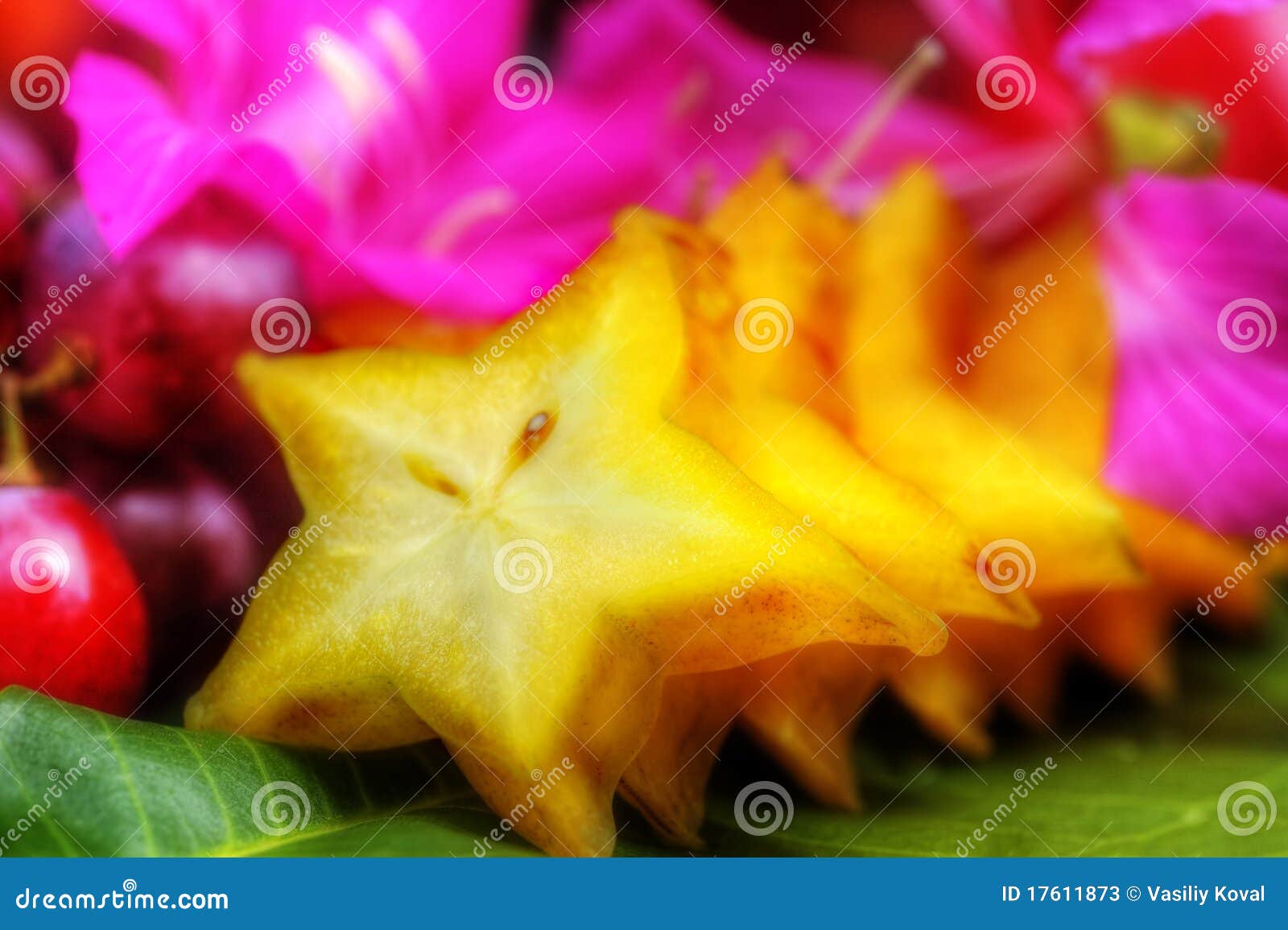 Starfruit stock image. Image of background, eatable, natural - 17611873