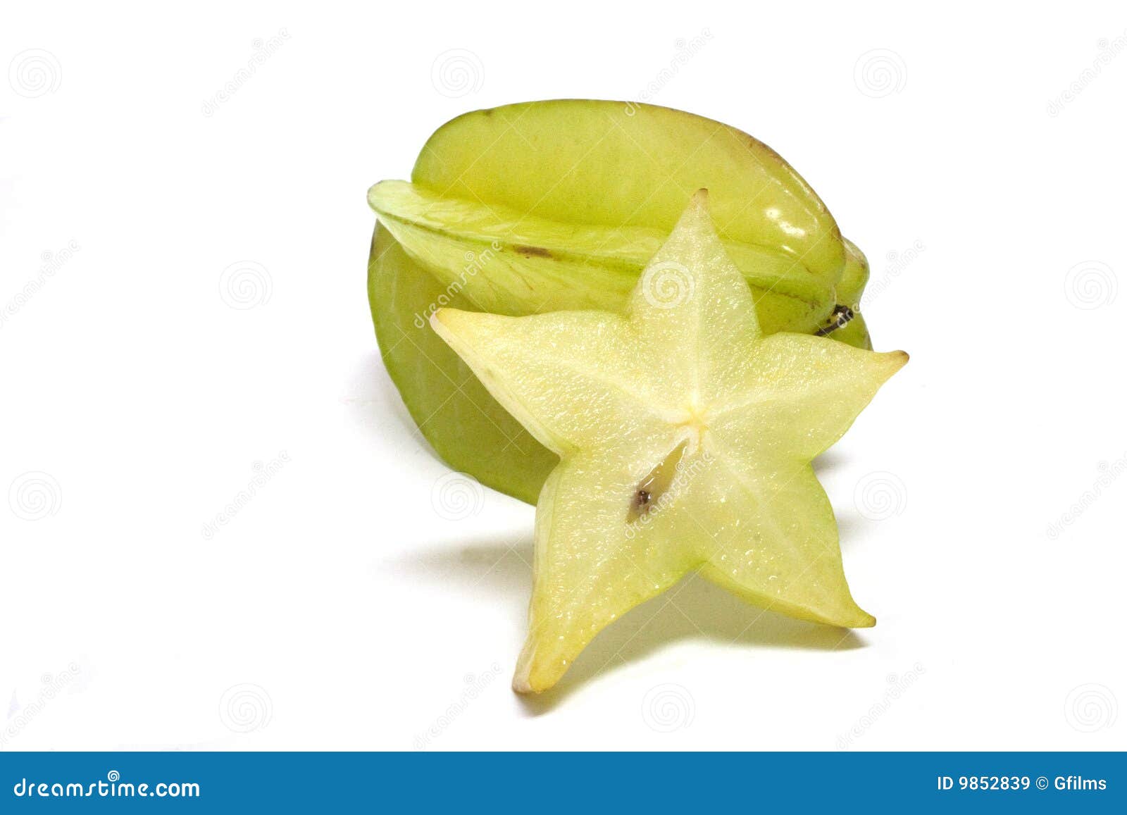 Starfruit stock image. Image of piece, starfruit, exotic - 9852839