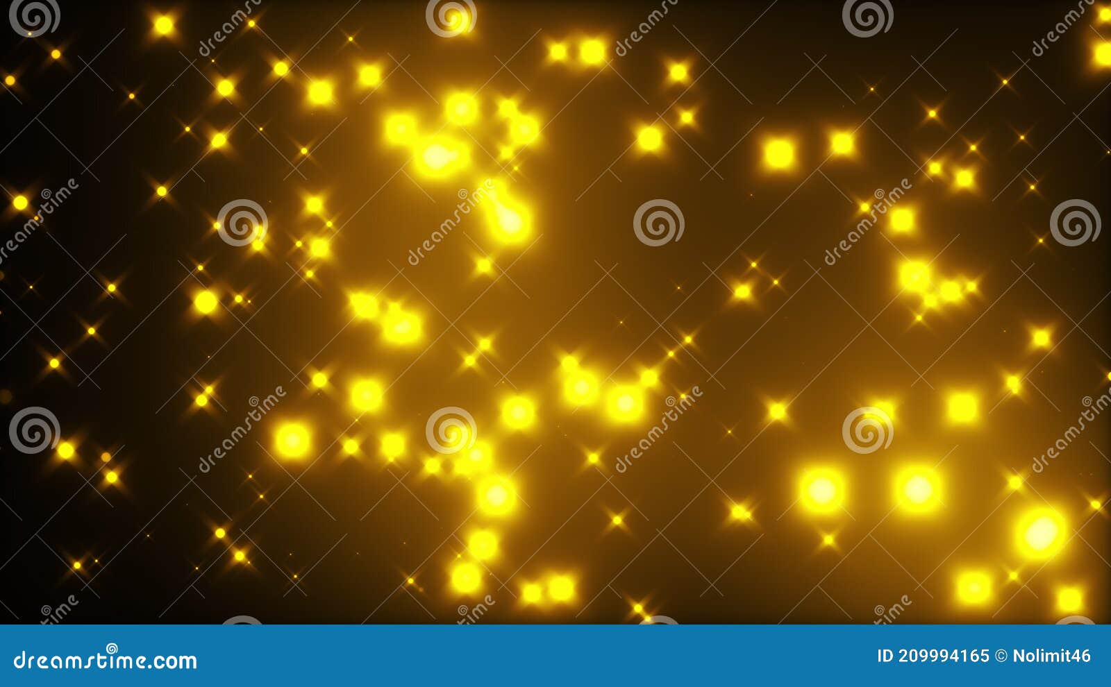Starglow, Computer Generated. 3d Rendering Beautiful Shimmering Stars ...