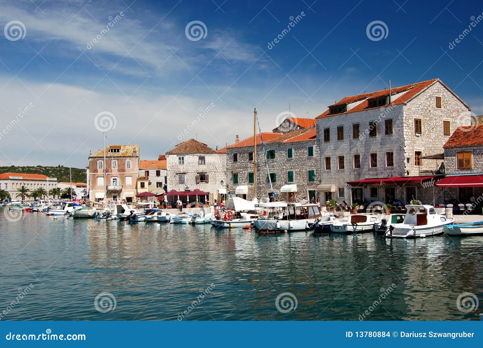 Stari Grad - Fortica - The Ruins Of Pirate Fortress Above The Town Of ...