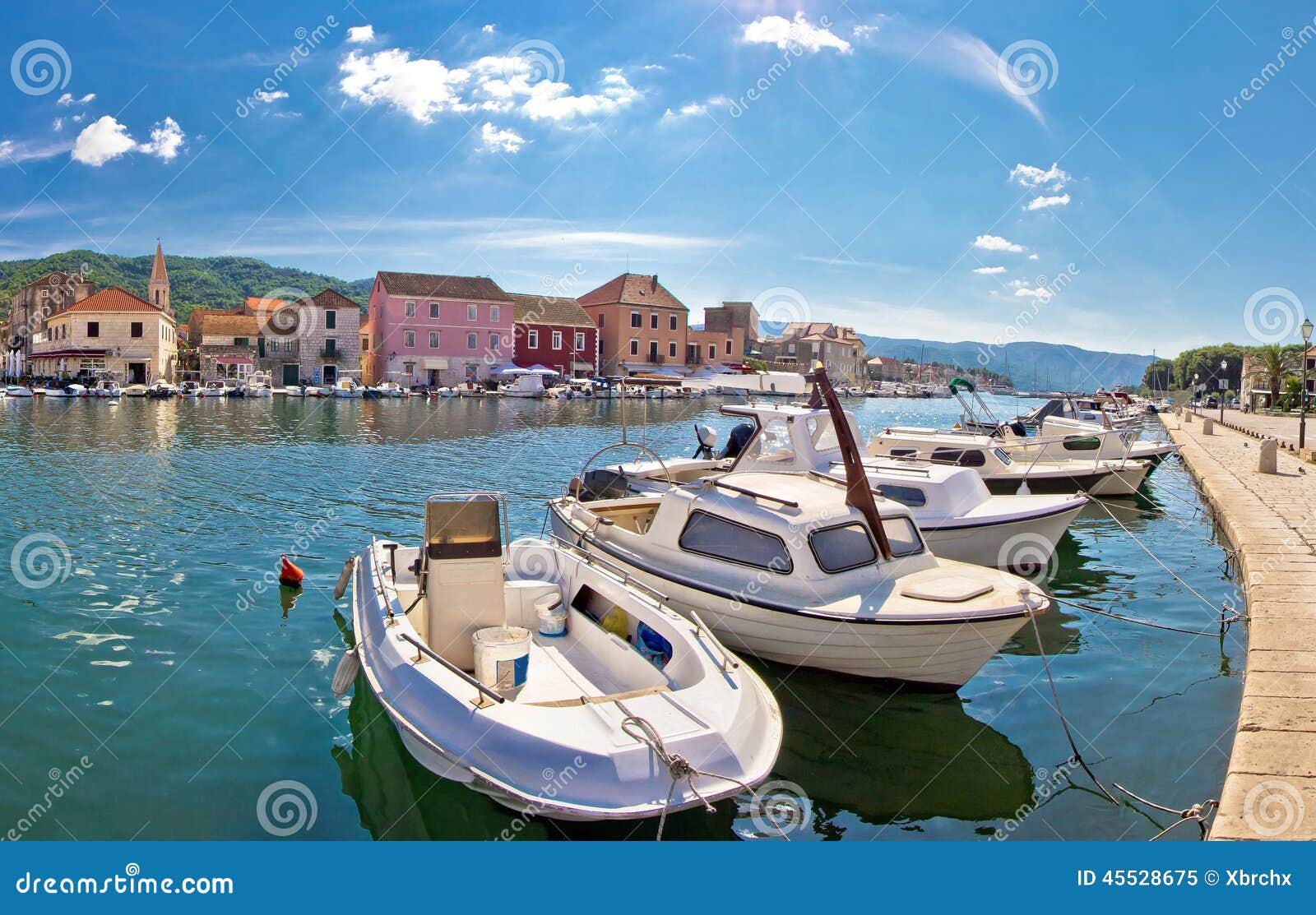 Stari Grad - Fortica - The Ruins Of Pirate Fortress Above The Town Of ...
