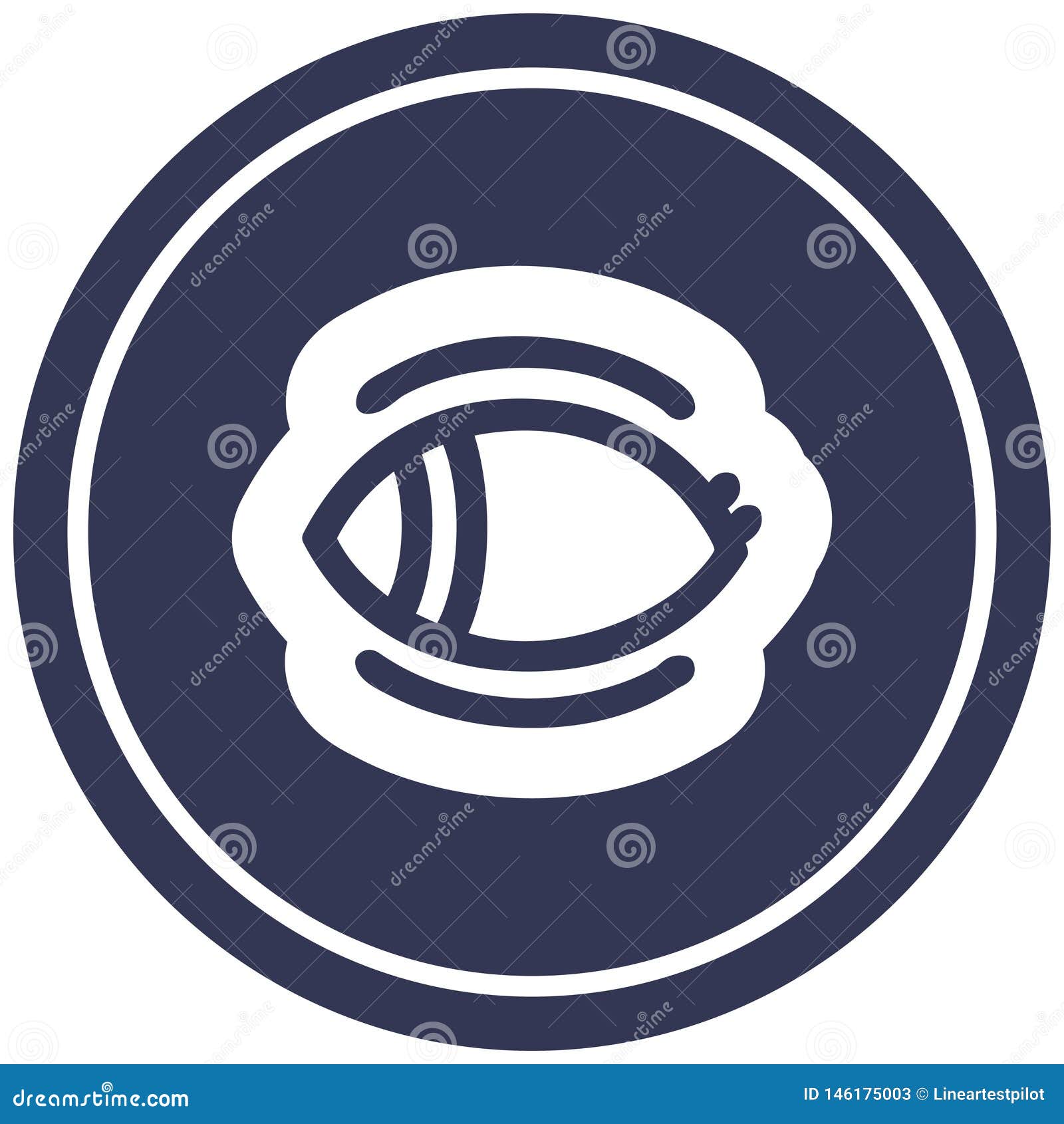 Staring Eye Circular Icon Symbol Stock Vector - Illustration of mystic ...