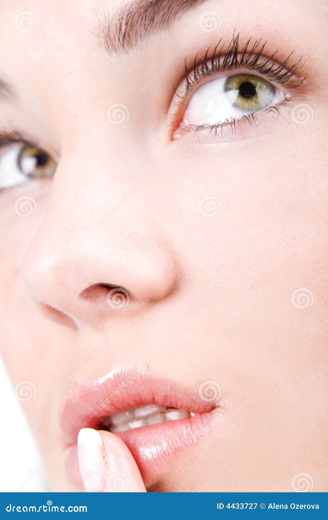 Staring eyes stock image. Image of healthy, close, attractive - 4433727