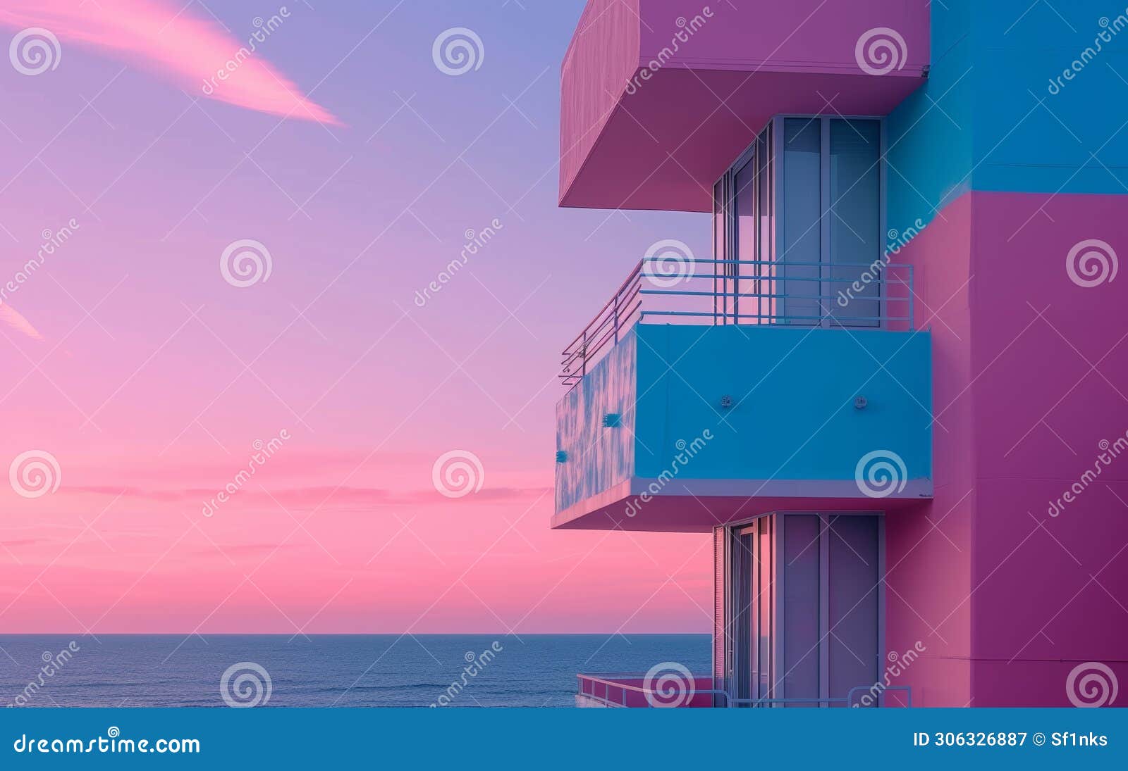 Stark Contrasts and Bold Colors Define this Abstract Architectural ...