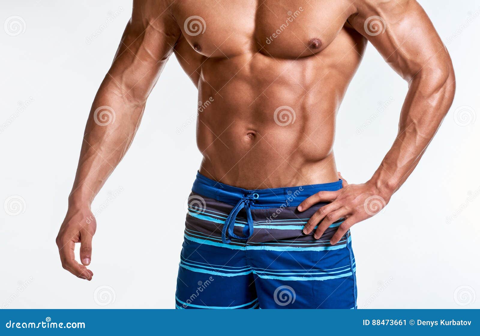 Stark manlig kropp fotografering för bildbyråer. Bild av aktiv - 88473661