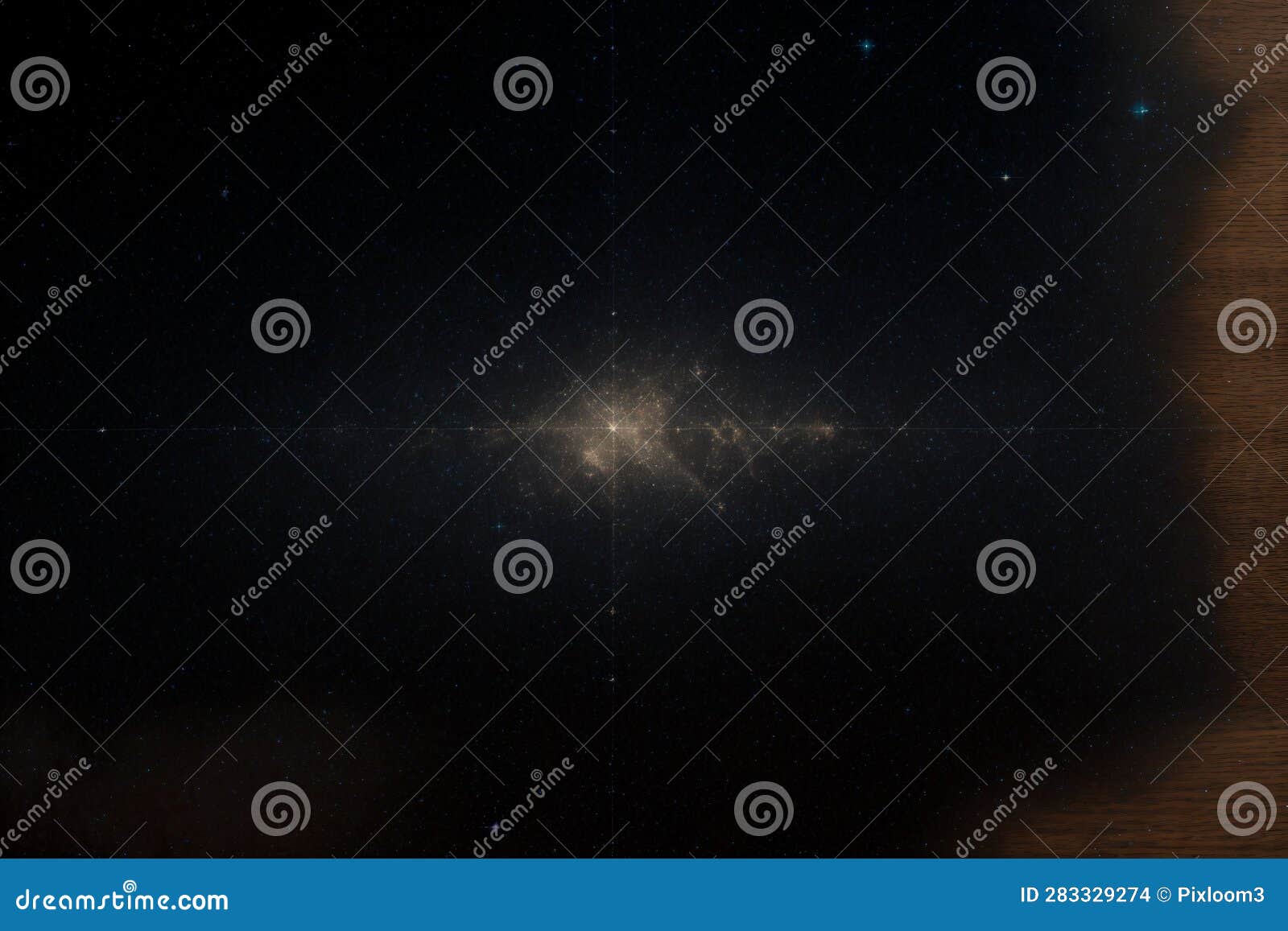 Starlight Forming a Constellation Map on an Old Wooden Floor Stock ...