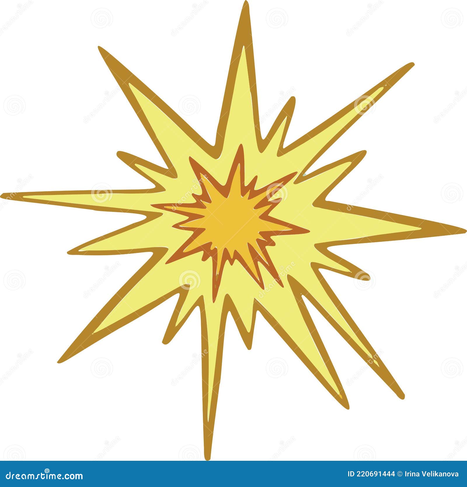 Starlight Icon Star Symbol and Vector Illustration Stock Vector ...