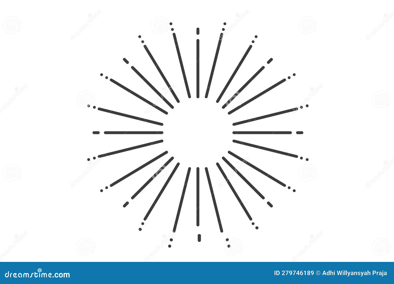 Starlight Line Art Illustration Stock Vector - Illustration of space ...