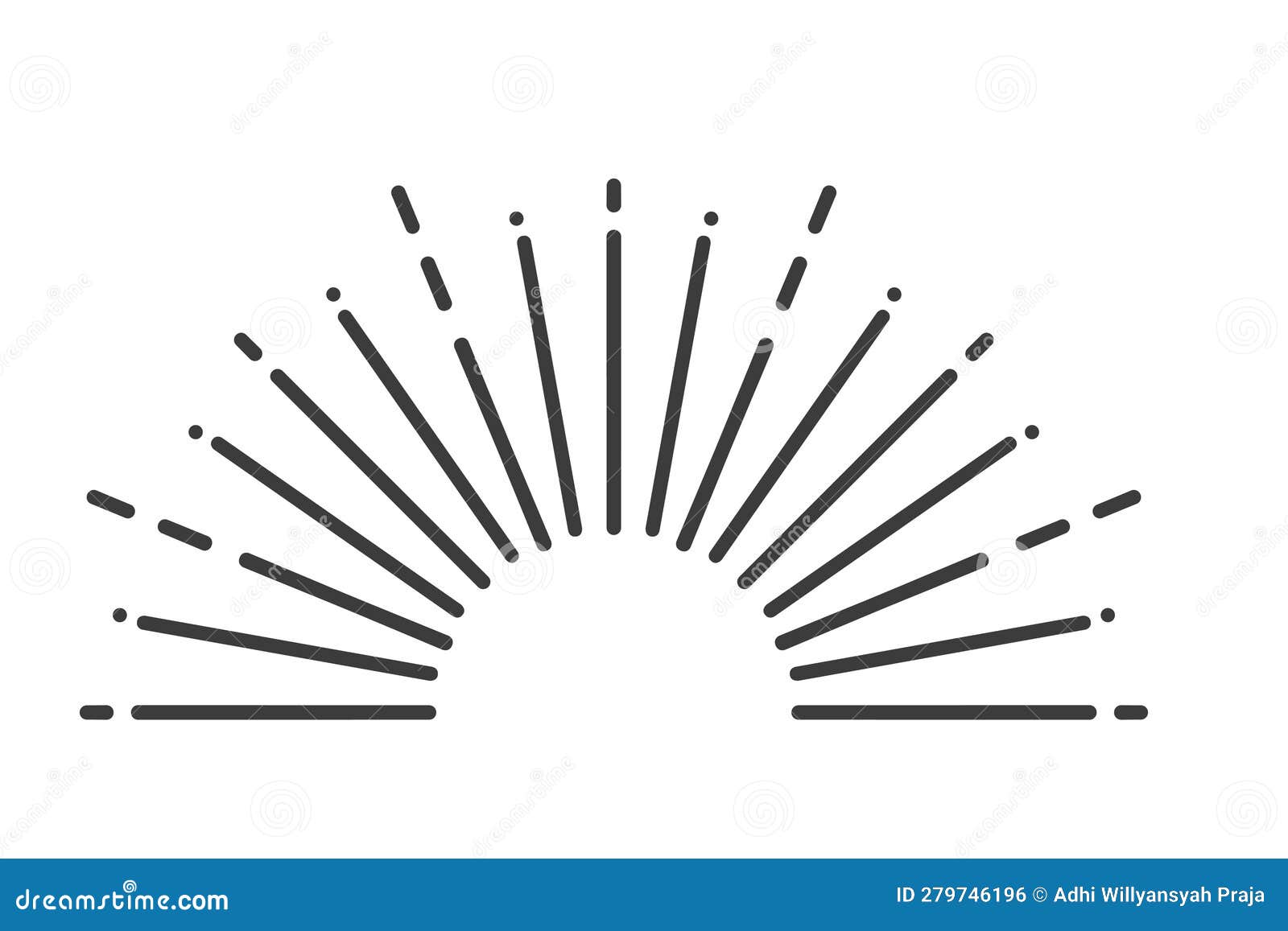 Starlight Line Art Illustration Stock Vector - Illustration of ...