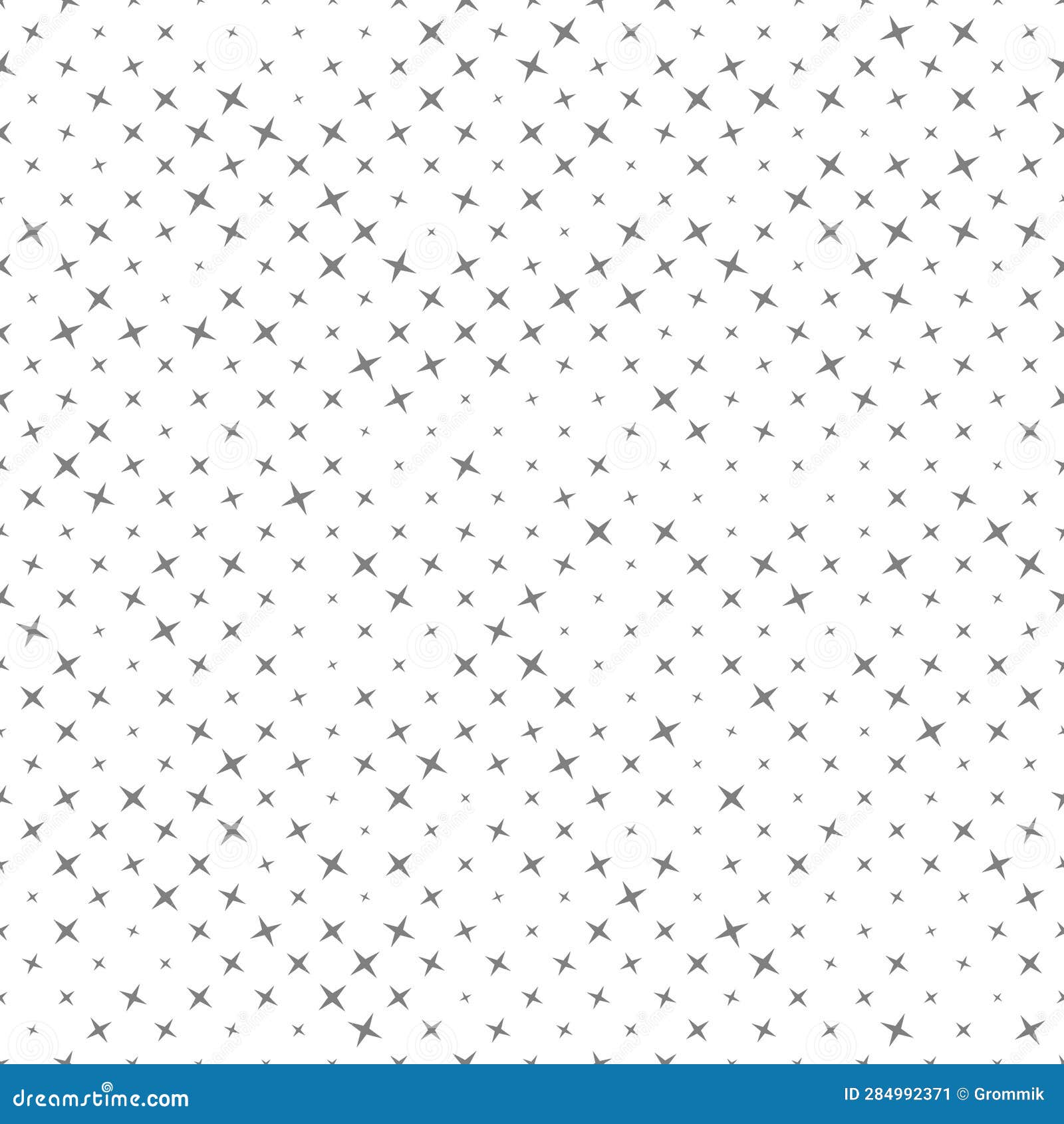 Starlight Seamless Pattern Vector Illustration. Magic Winter Template ...