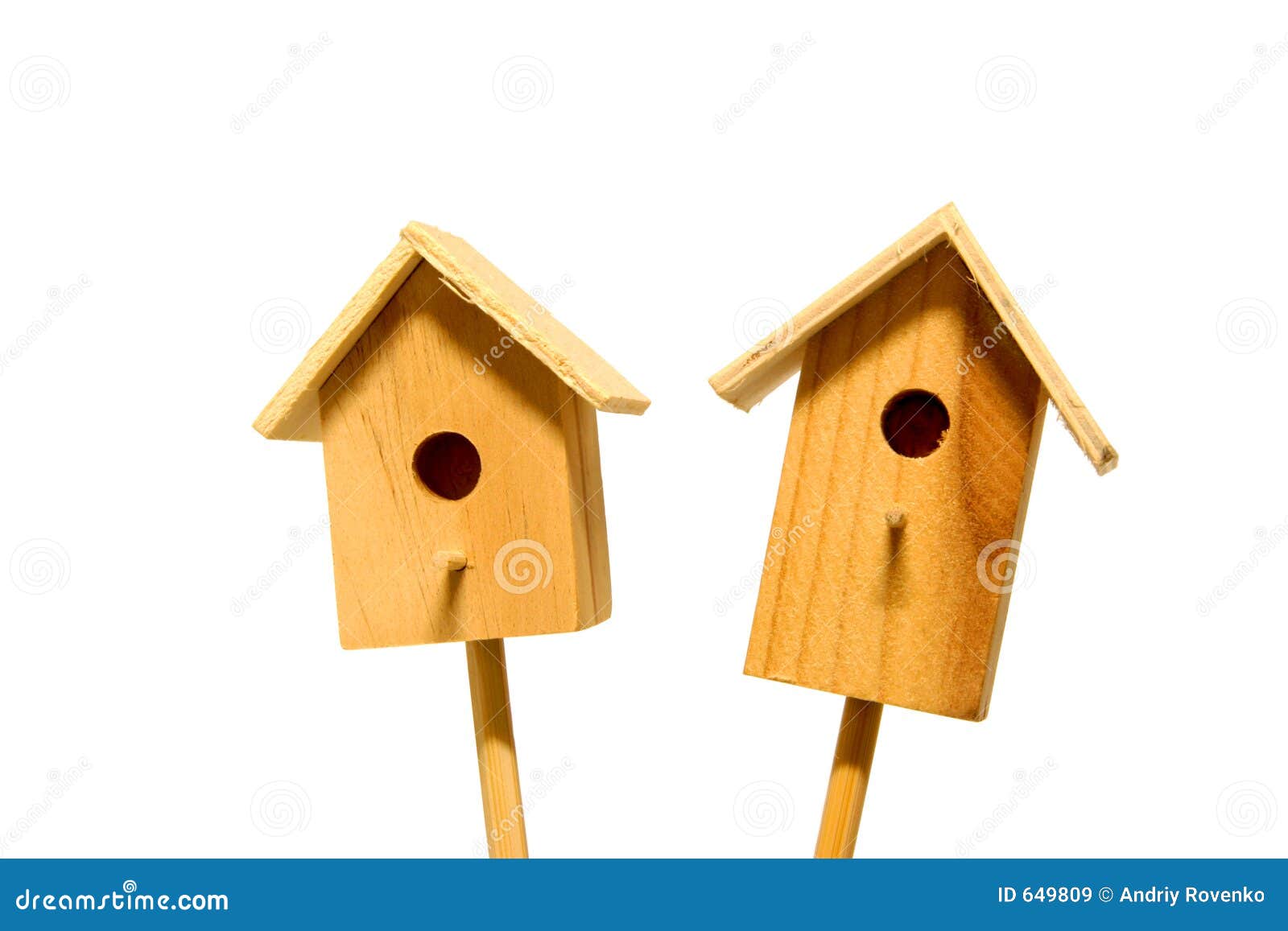Starling-houses stock image. Image of modern, nest, starling - 649809