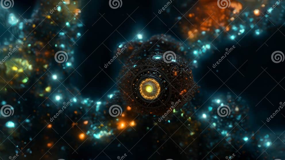 Starmind stock illustration. Illustration of space, star - 296047212