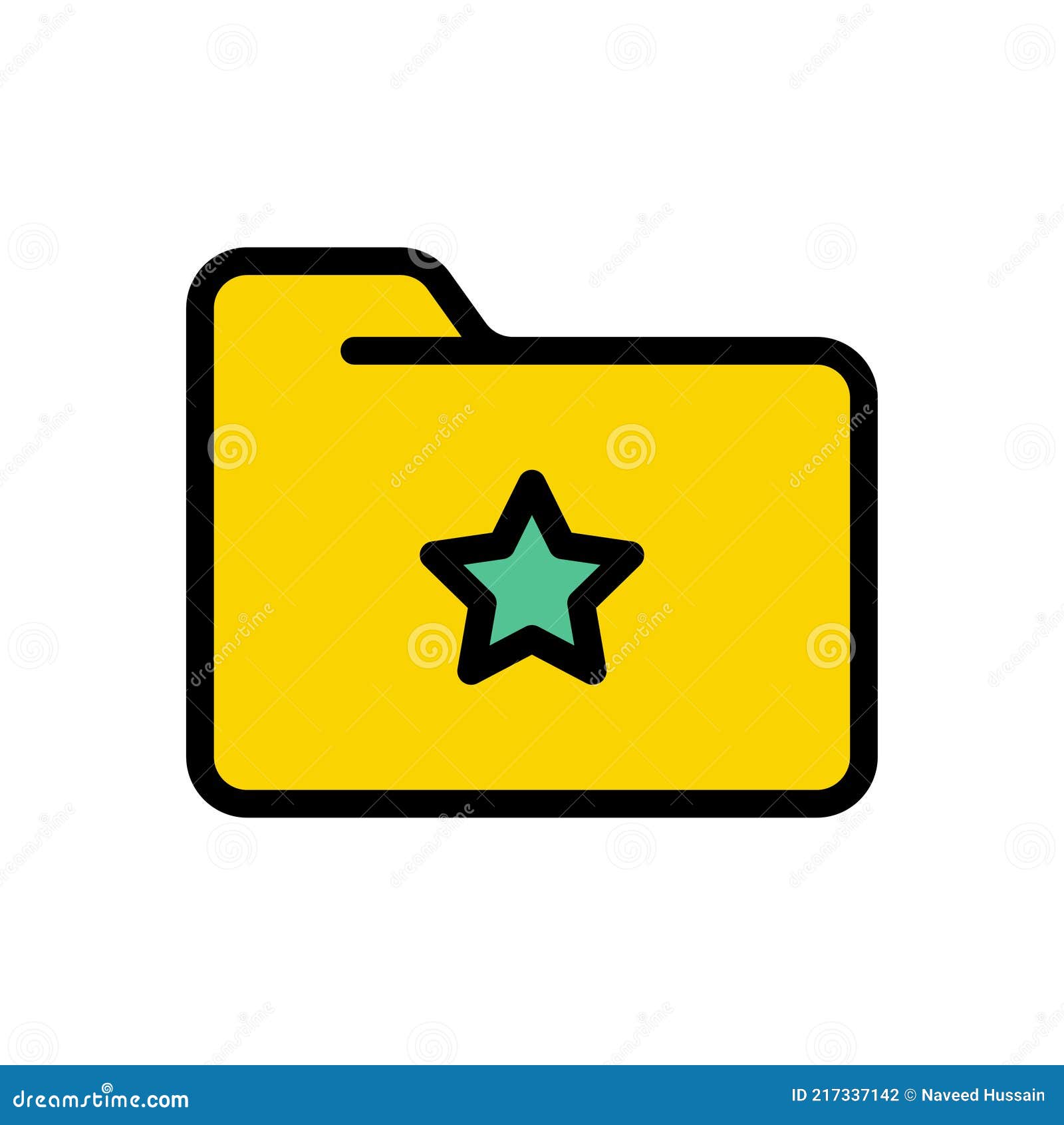 Remarketing Star Folder Icon, Outline Style Cartoon Vector ... Remarketing Star Folder Icon, Outline Style Cartoon Vector ...