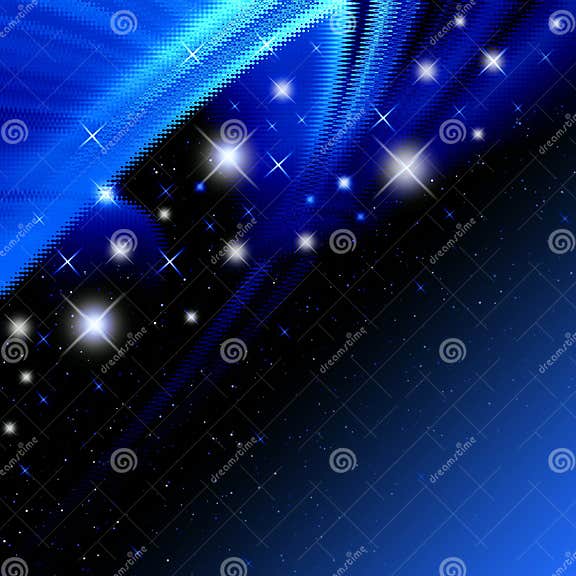 Starry abstract stock illustration. Illustration of cosmos - 7027392