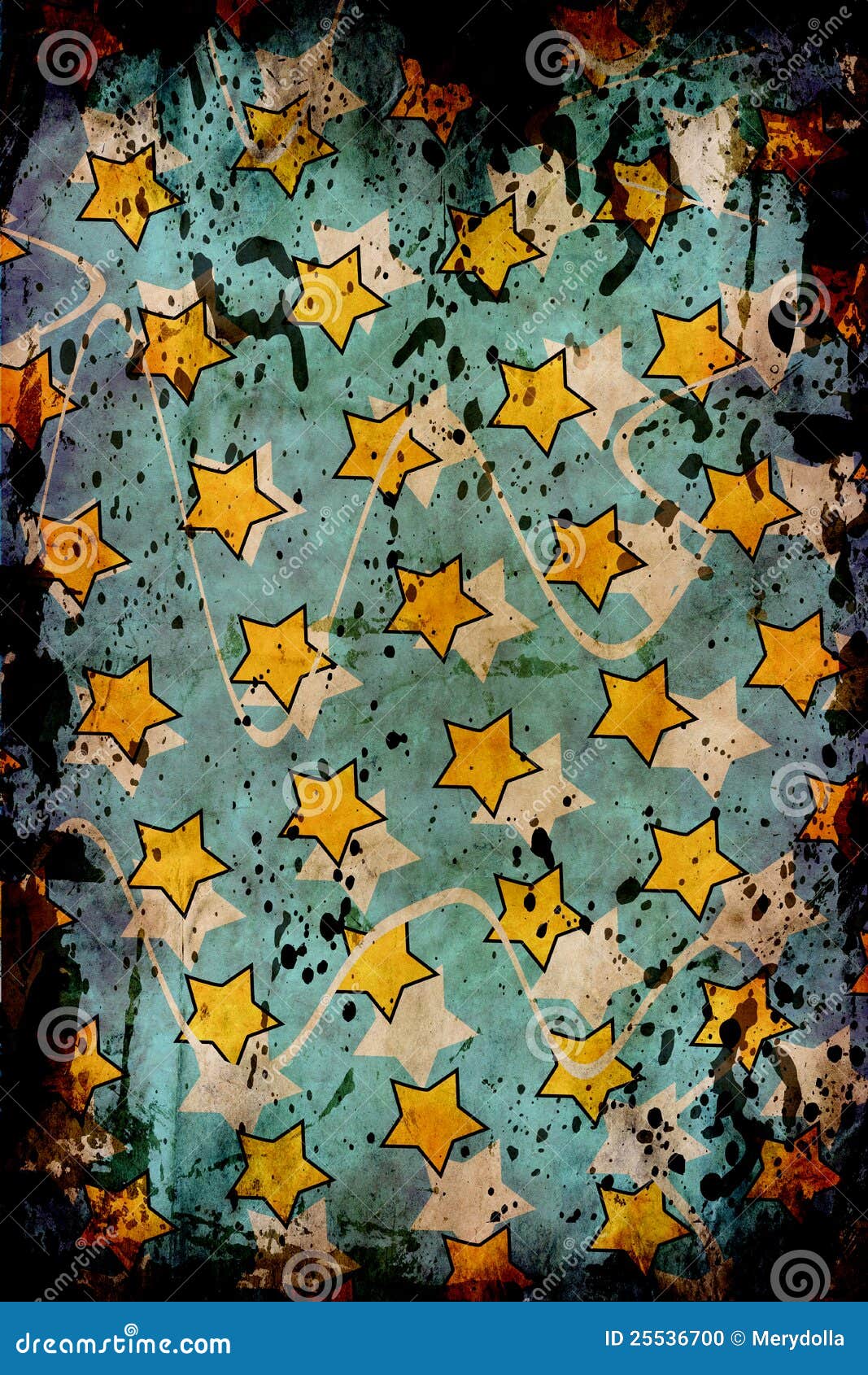 Starry abstract background stock illustration. Illustration of ...