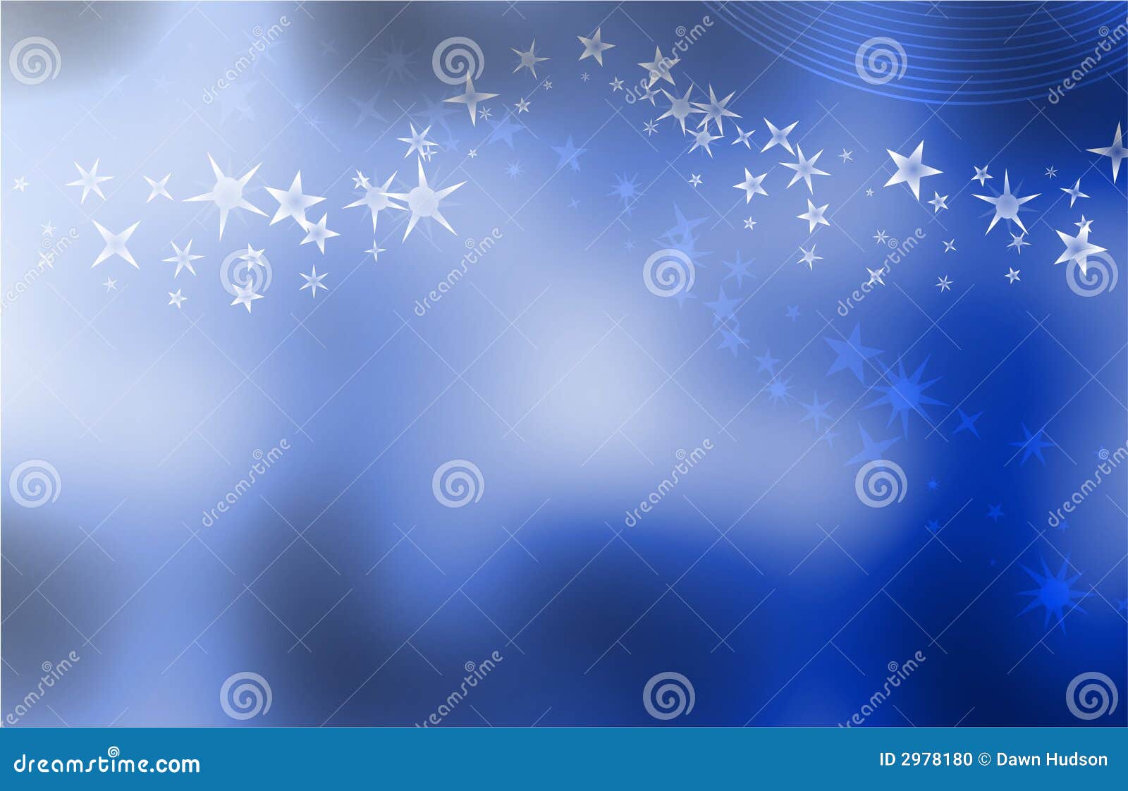 Starry blue background stock illustration. Illustration of decoration ...