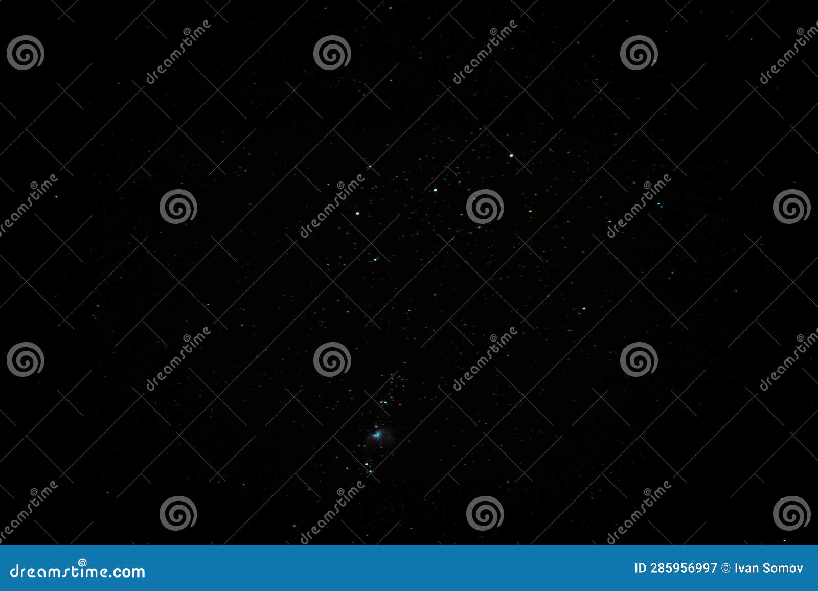Starry Dark Night Sky in the Countryside Stock Image - Image of ...