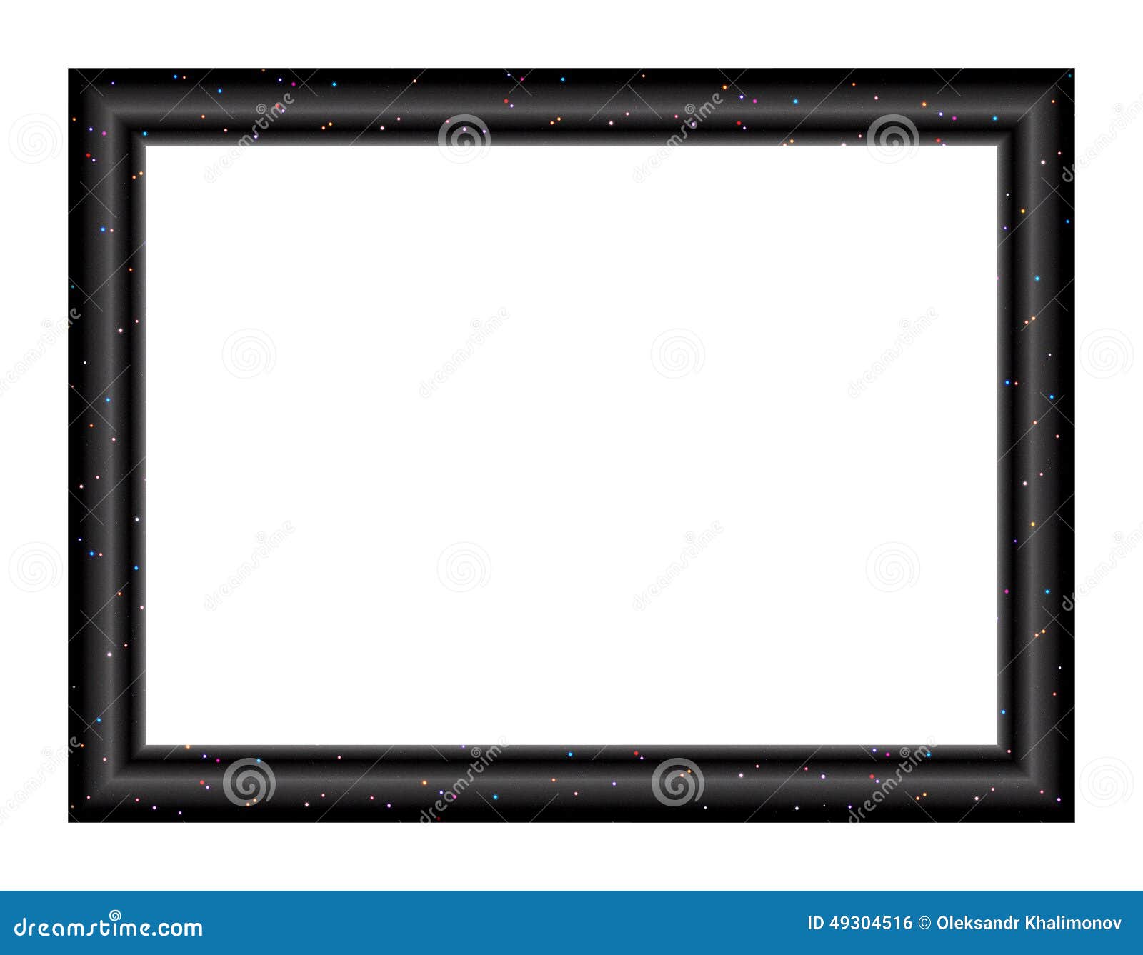 Starry frame frame stock illustration. Illustration of private - 49304516