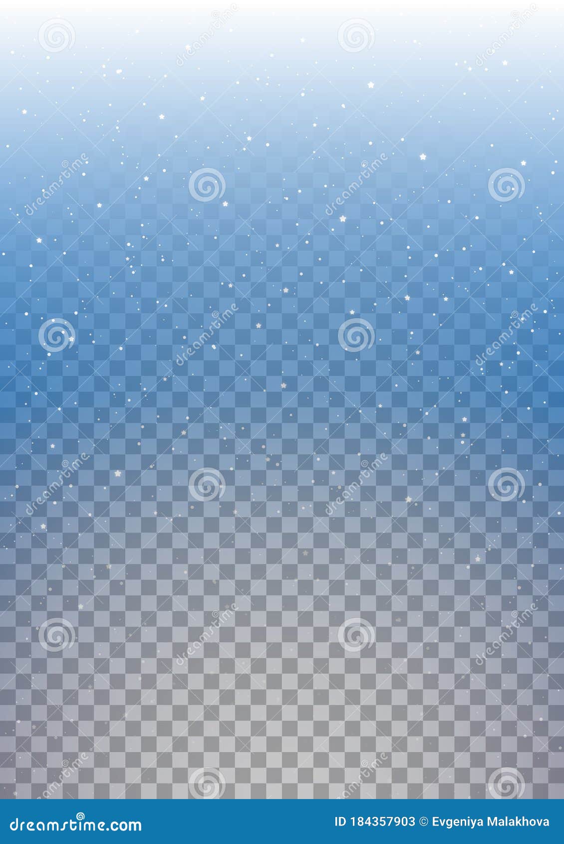 Starry Magic Border on Transparent Background - Vector Design Element ...