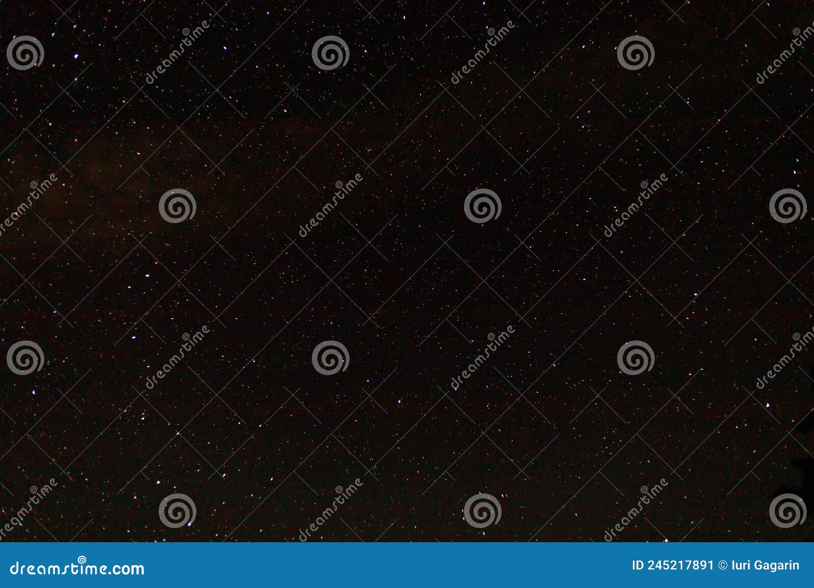 Starry Night in August. Stars on the Sky Stock Image - Image of ...