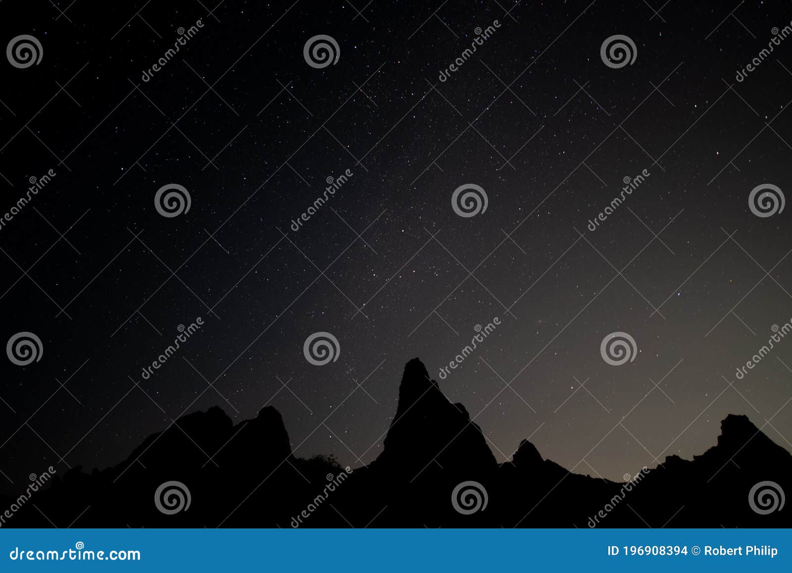Starry Night On Badlands Loop Road Royalty-Free Stock Image ...