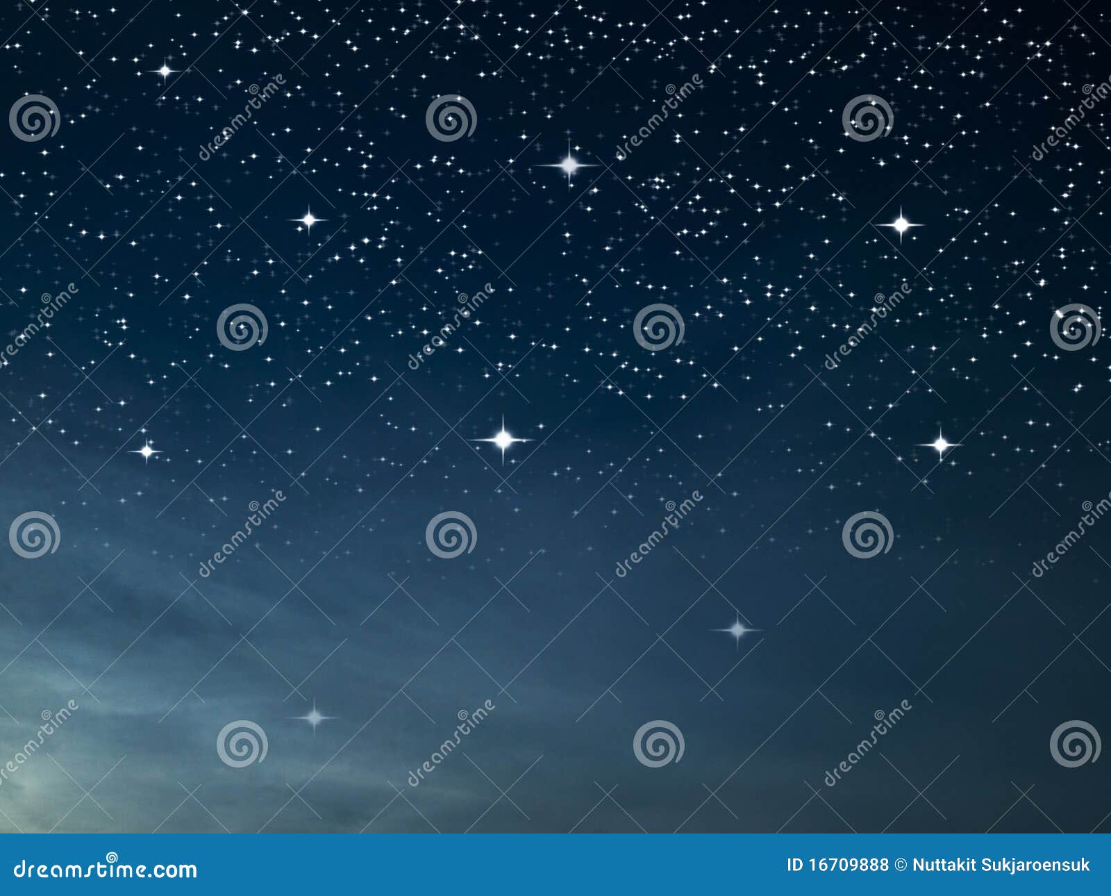 Starry night dark blue stock photo. Image of astronomy - 16709888