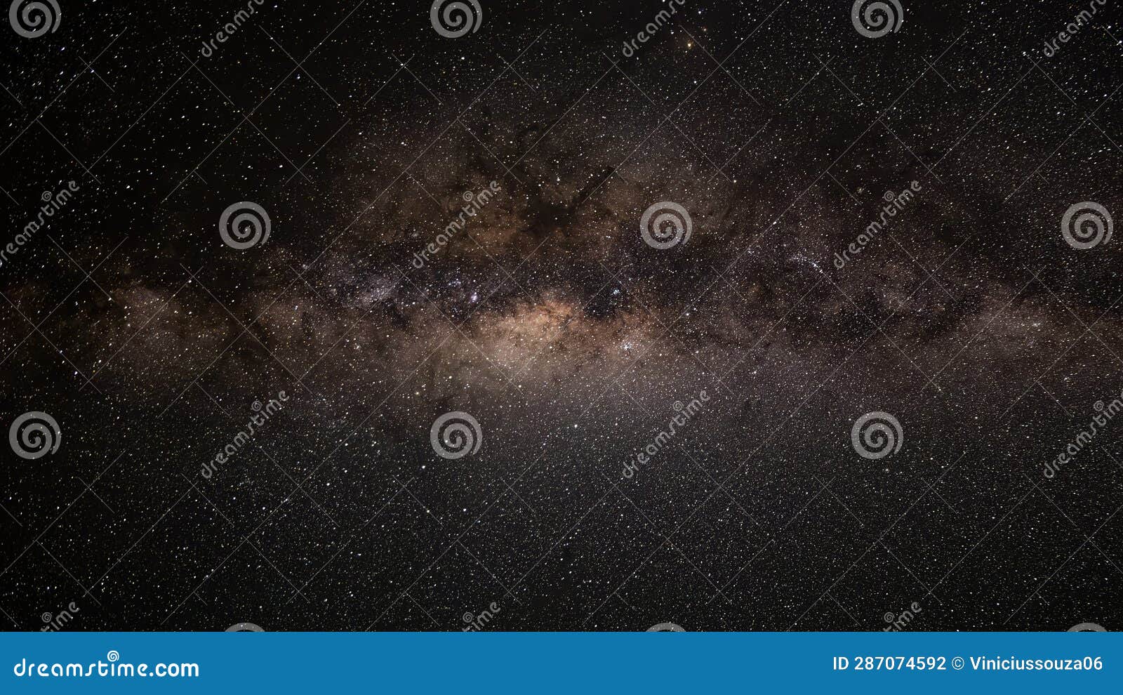 Starry Night Sky Angled Astrophotography Stock Photo - Image of ...