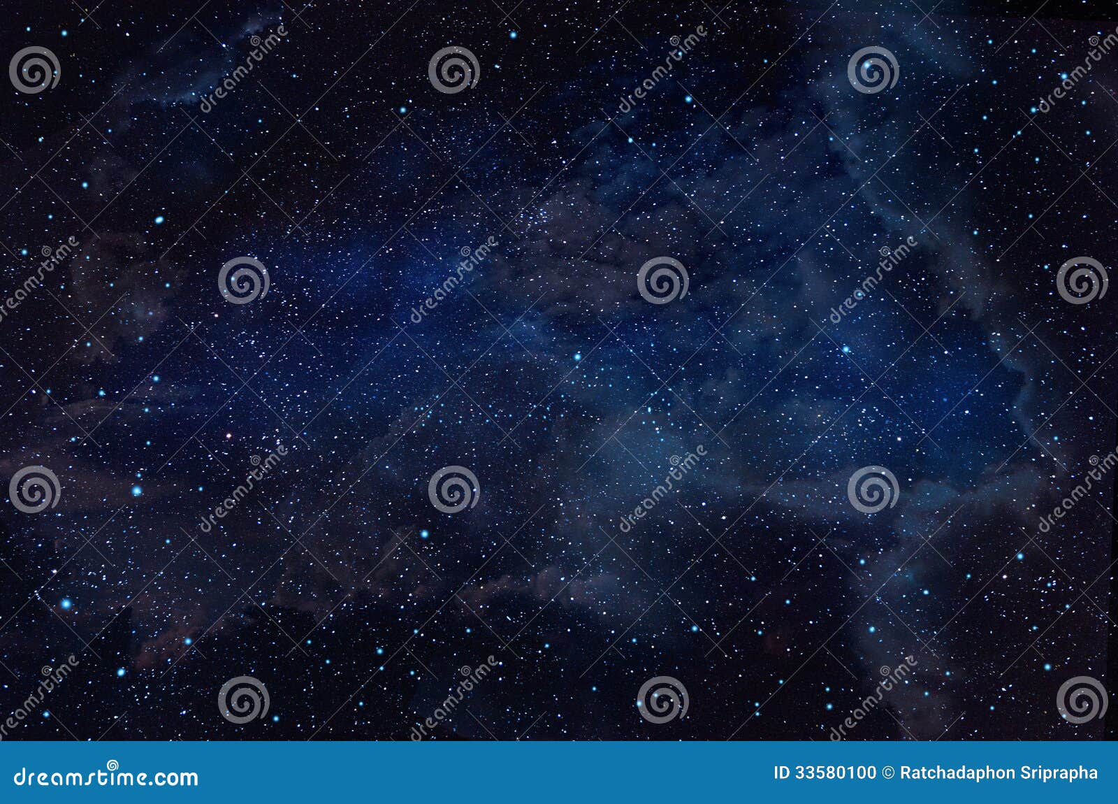 Starry in the Night Sky Background,abstract Stock Illustration ...
