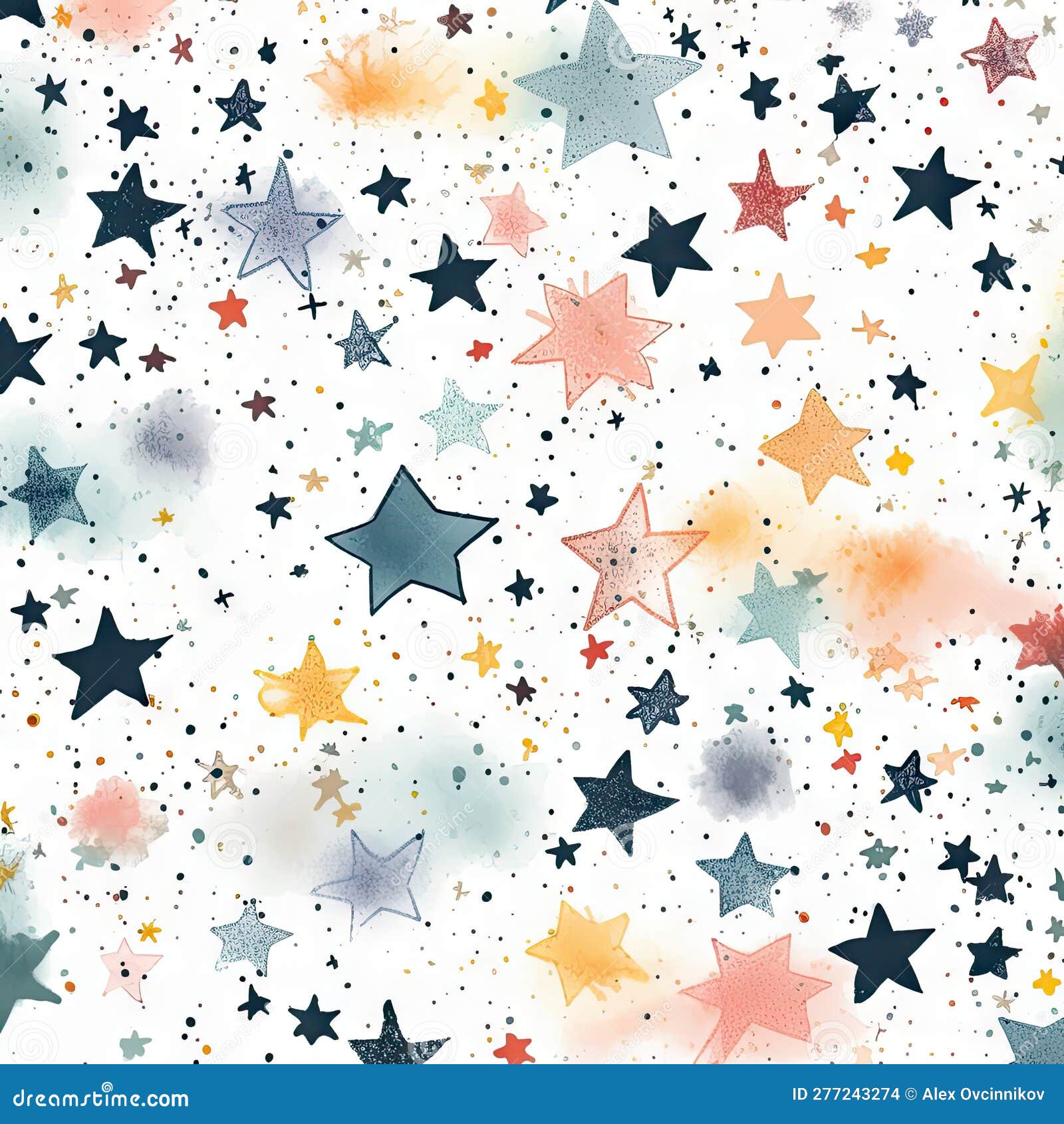 Starry Night Sky Background for Invitations and Posters. Stock ...