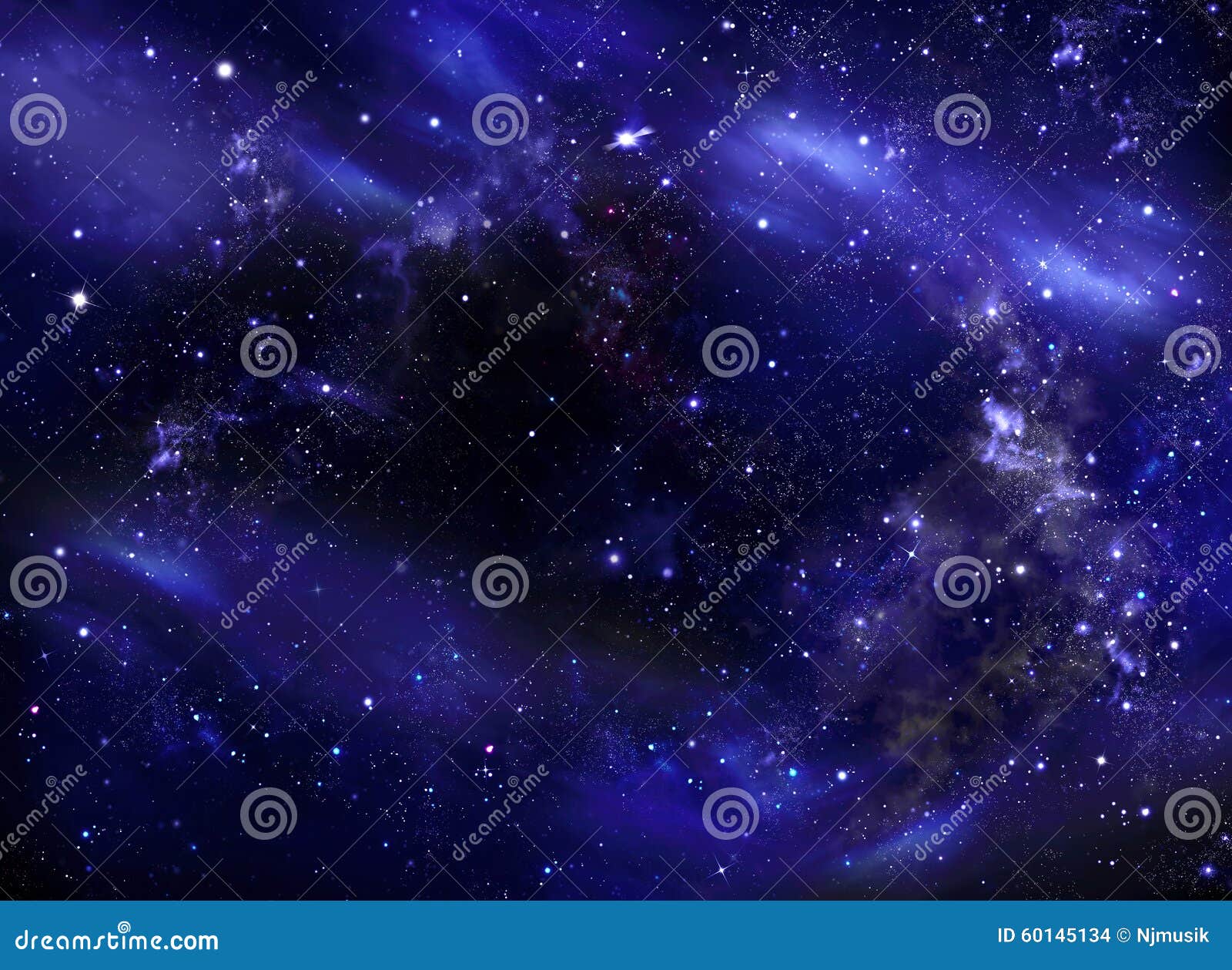Starry Night Sky, Galaxy Background Stock Photo - Image of flicker ...