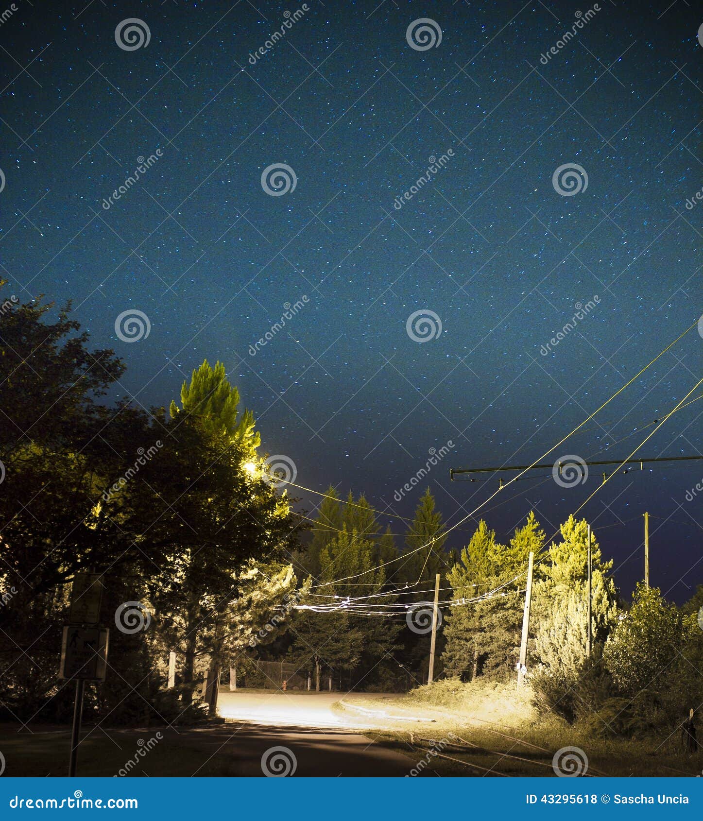 Starry Night Sky Glow stock photo. Image of glow, space - 43295618