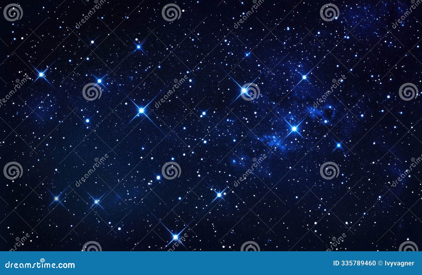 A Starry Night Sky with a Long Line of Stars Stock Photo - Image of ...