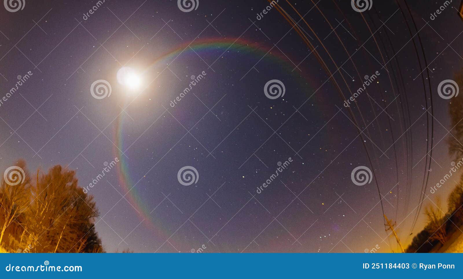 A Starry Night Sky Over Orwell, Ohio Stock Image - Image of space ...