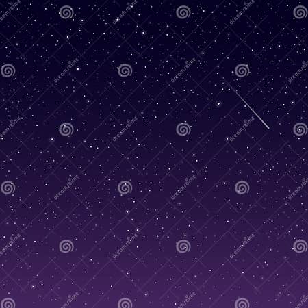 Starry Night Sky Texture or Space Background Vector Illustration Stock ...