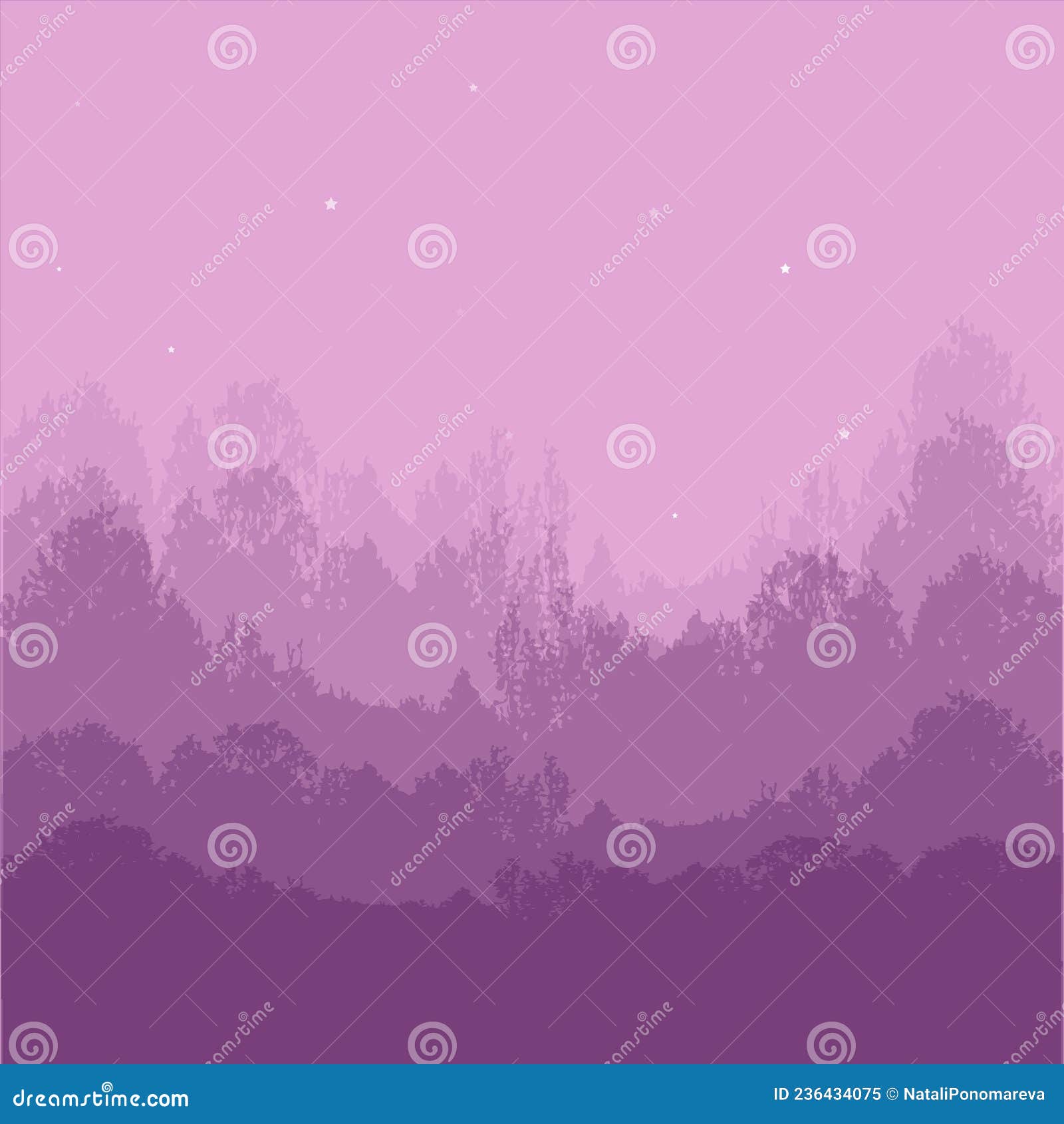 Starry Night. Surreal. Background Stock Vector - Illustration of design ...