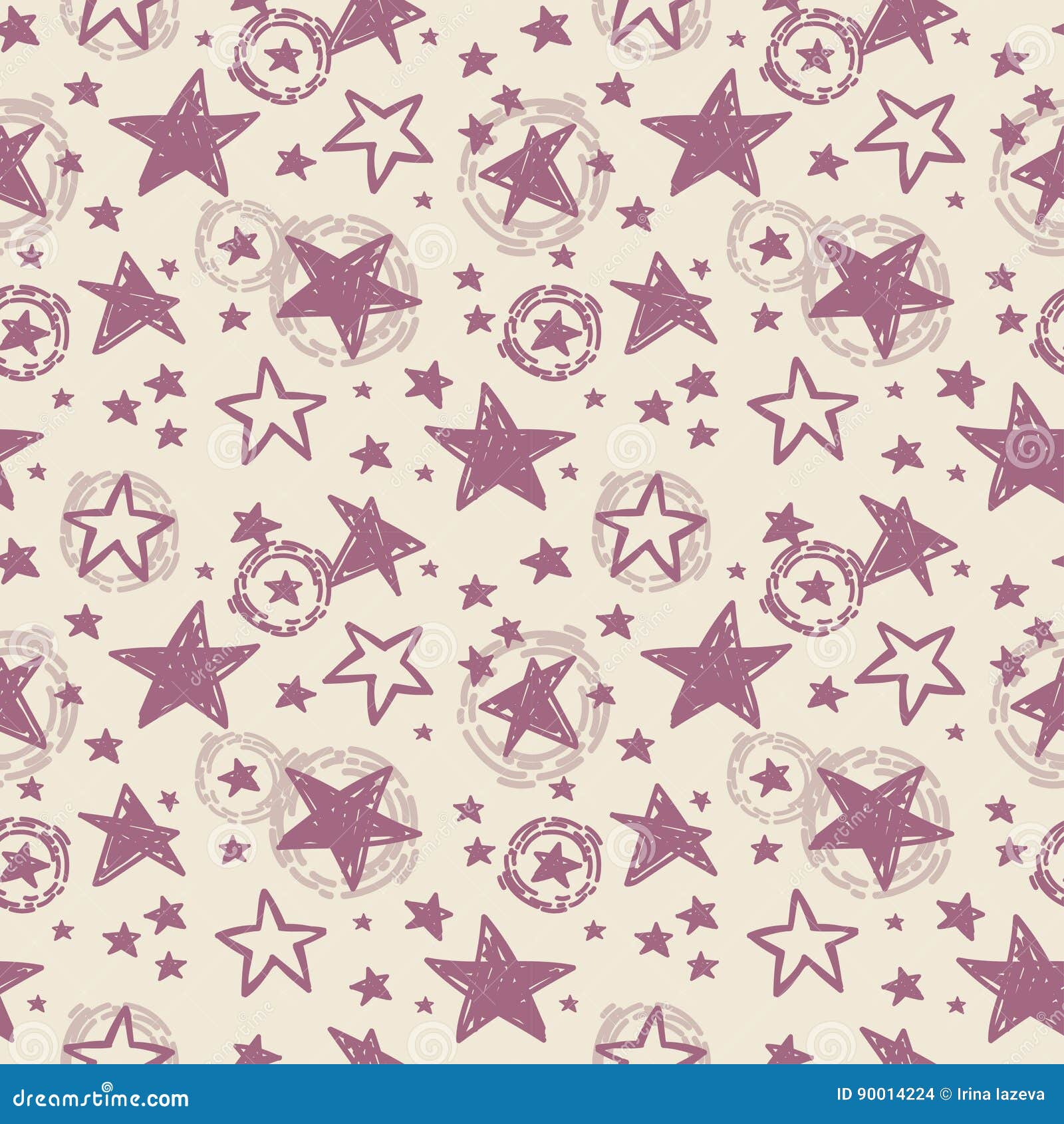 Starry seamless pattern stock vector. Illustration of backdrop - 90014224
