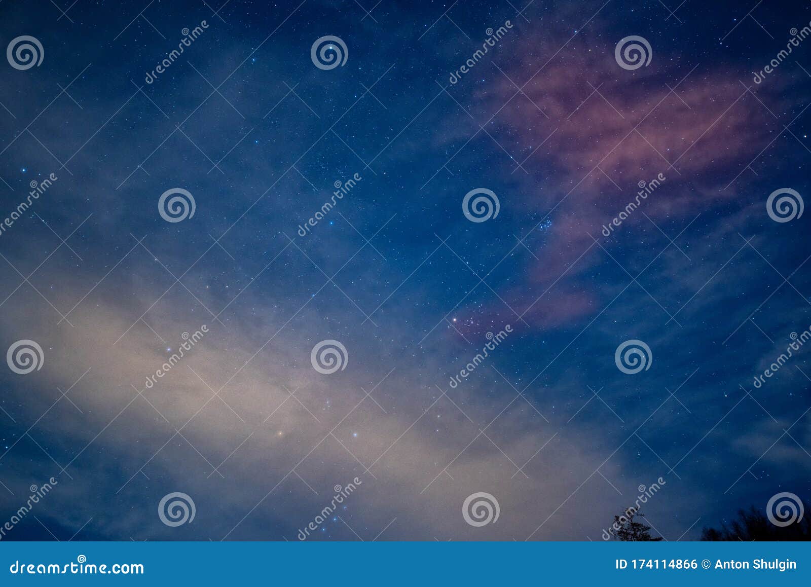 Starry Sky and Bright Stars Stock Photo - Image of astrology, astronomy ...