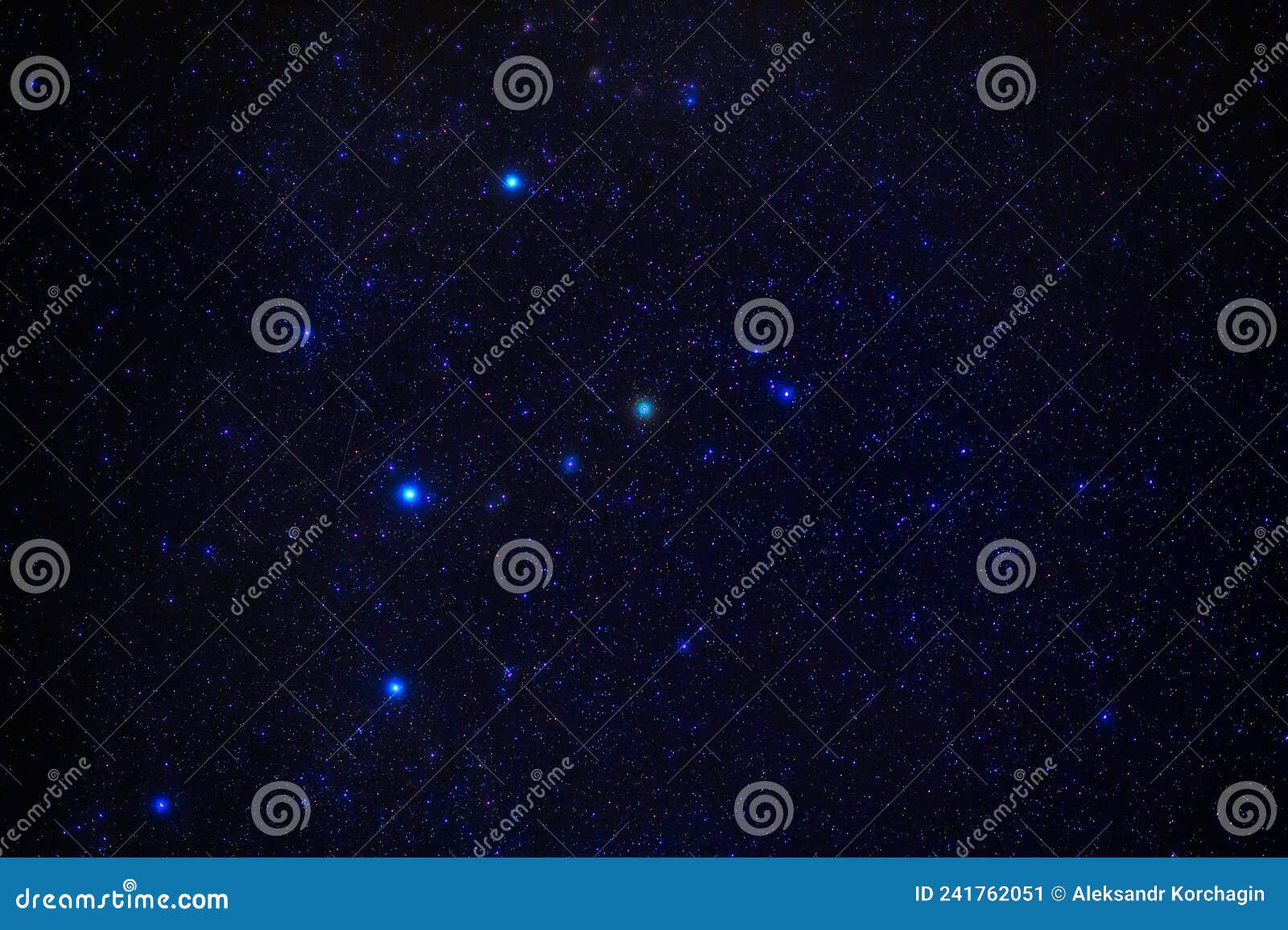 Starry Sky with Many Stars at Night Stock Image - Image of starry ...