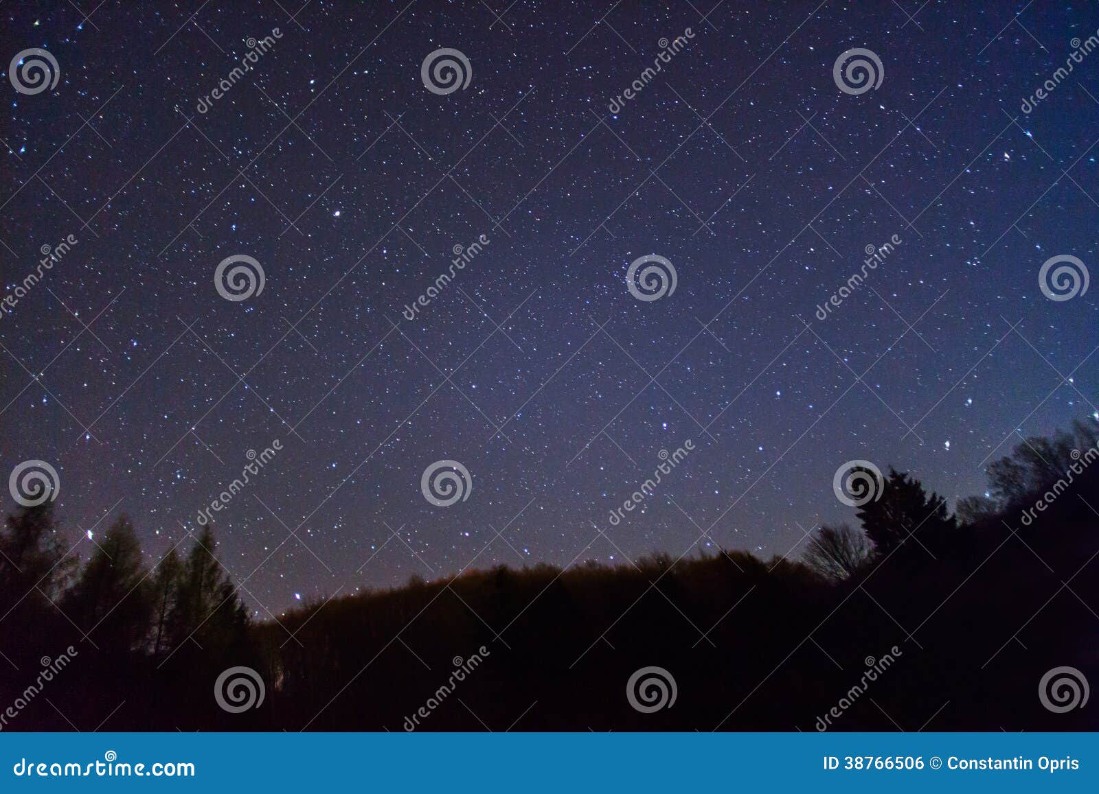 Starry sky stock photo. Image of universe, clear, nighwatching - 38766506