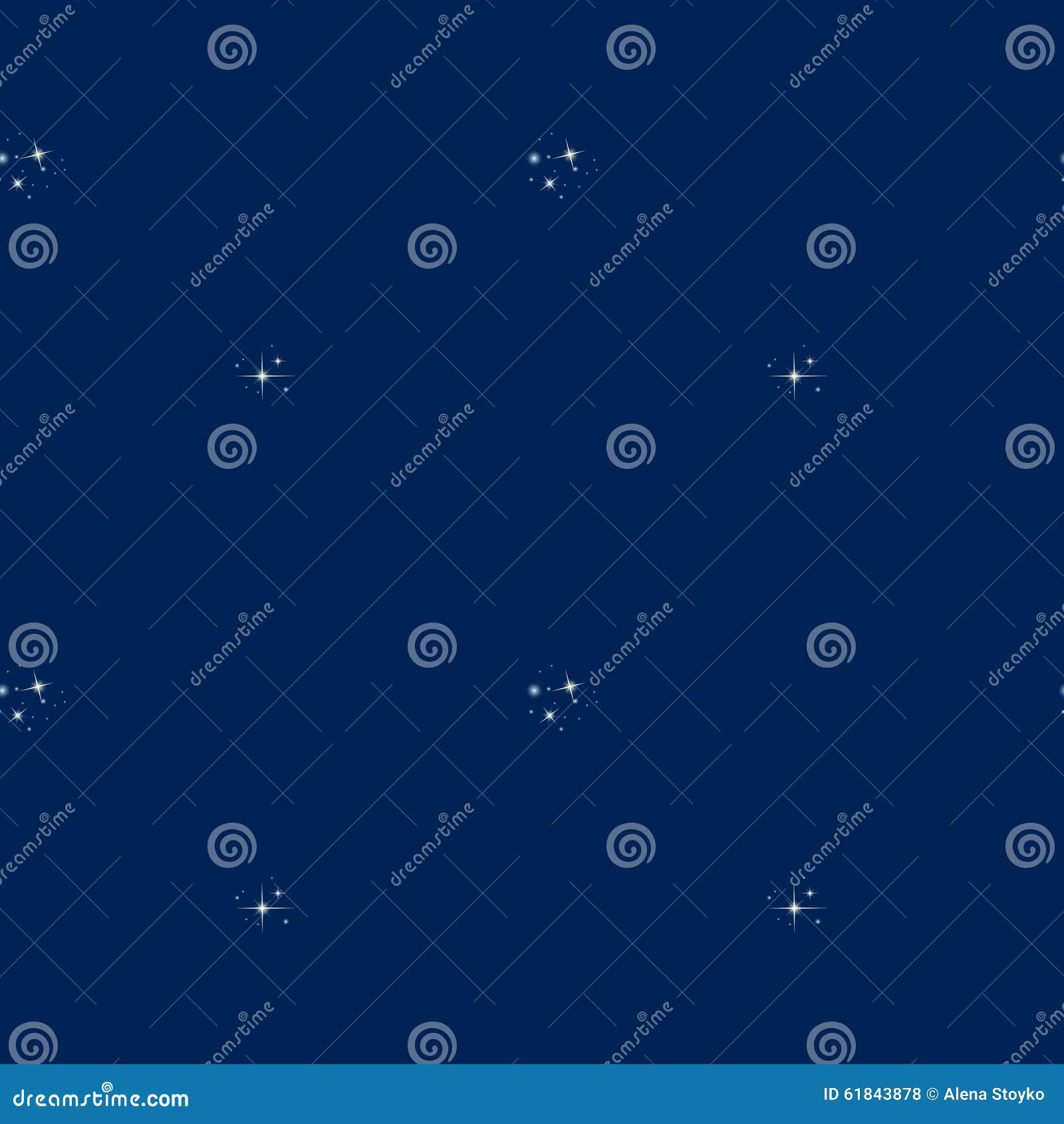Starry Sky Seamless Pattern Stock Vector - Illustration of glitter ...
