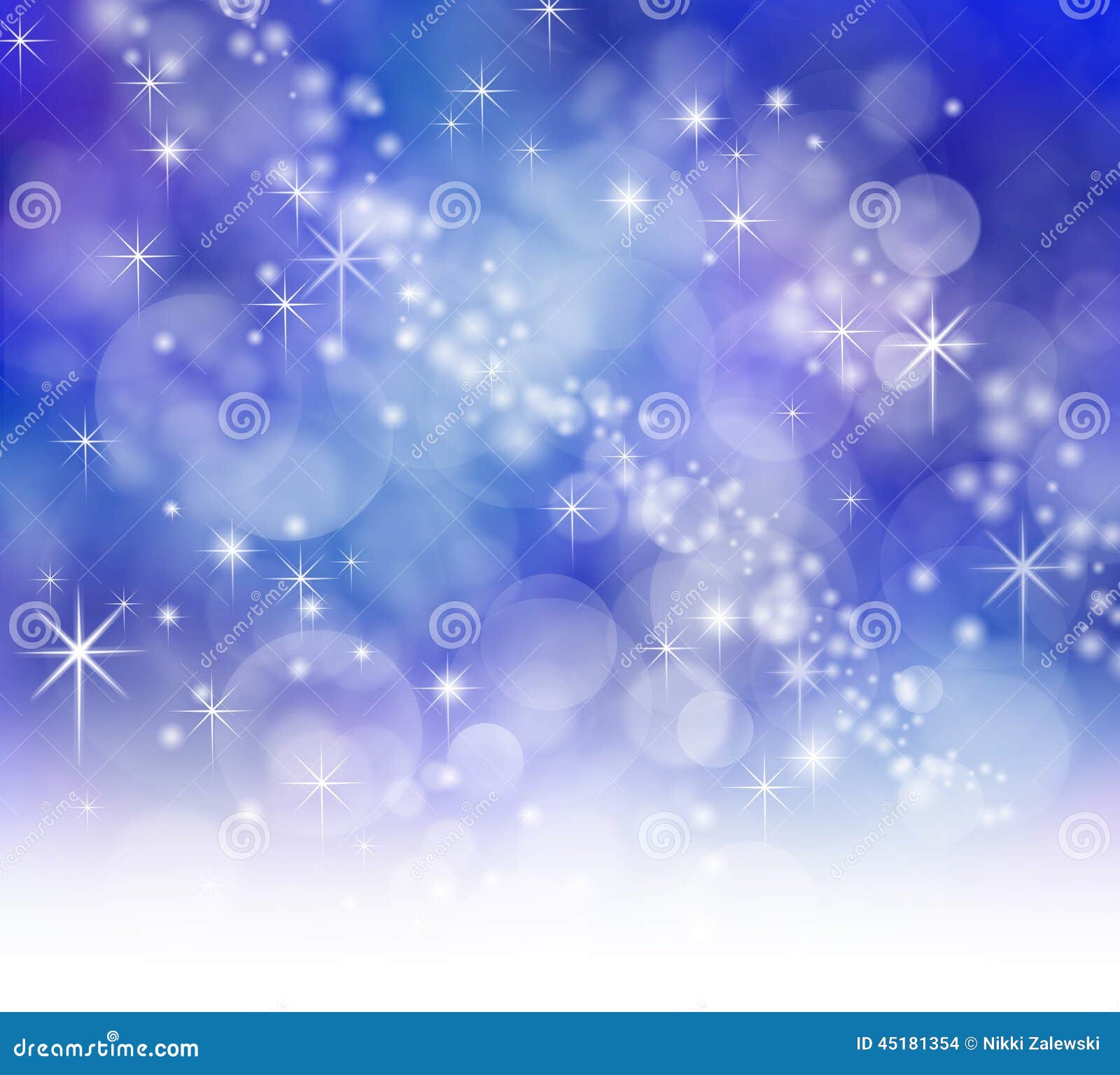 Starry Sparkly Bokeh Background Stock Illustration - Illustration of ...