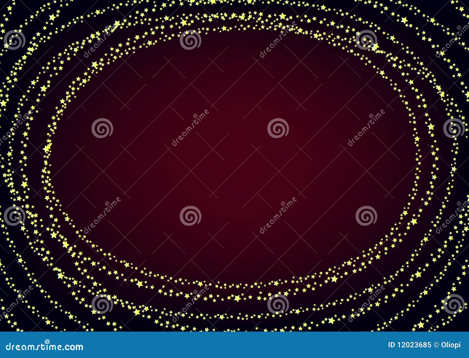 Starry vector frame stock vector. Illustration of holiday - 12023685