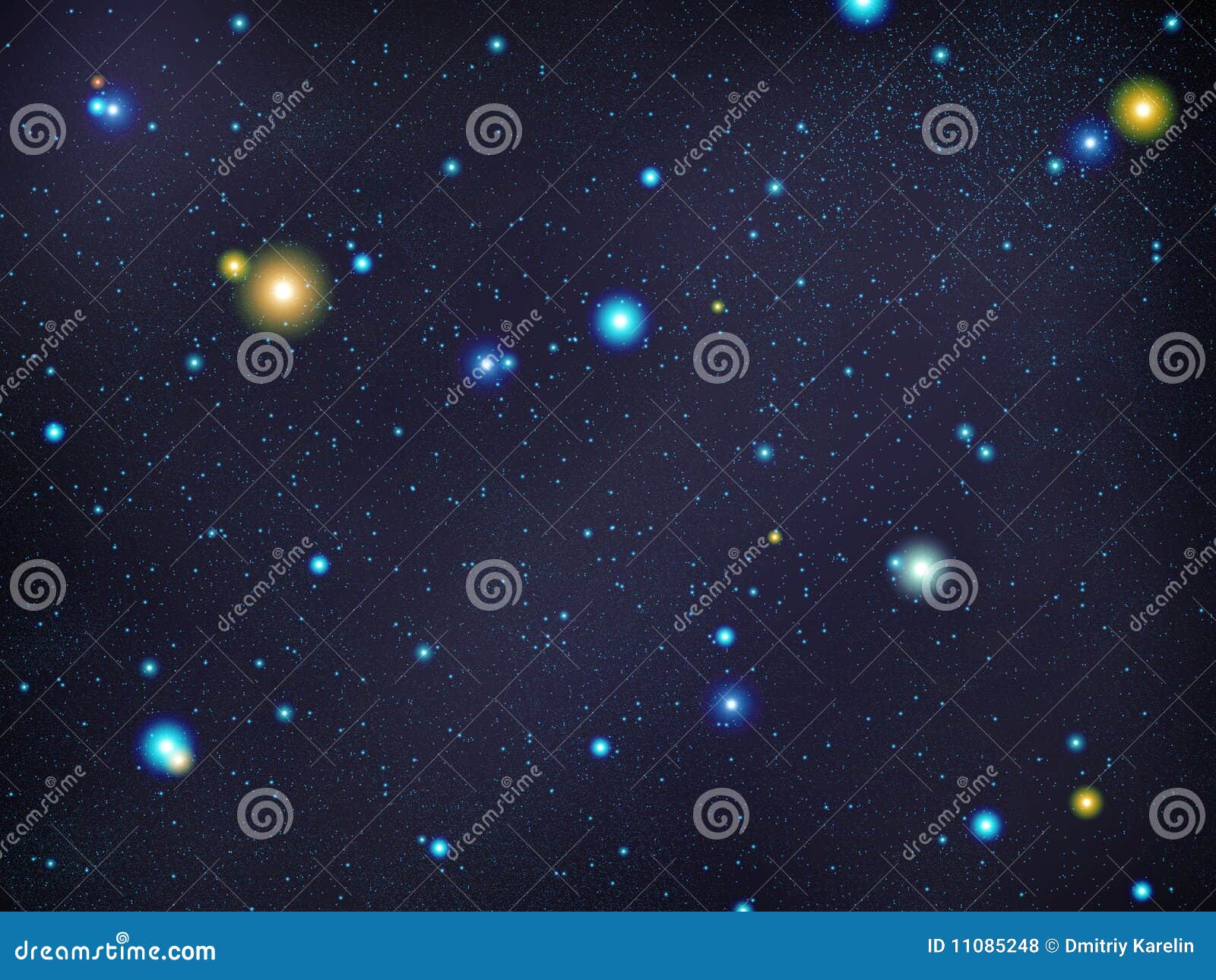 Stars stock illustration. Illustration of ethereal, abstract - 11085248