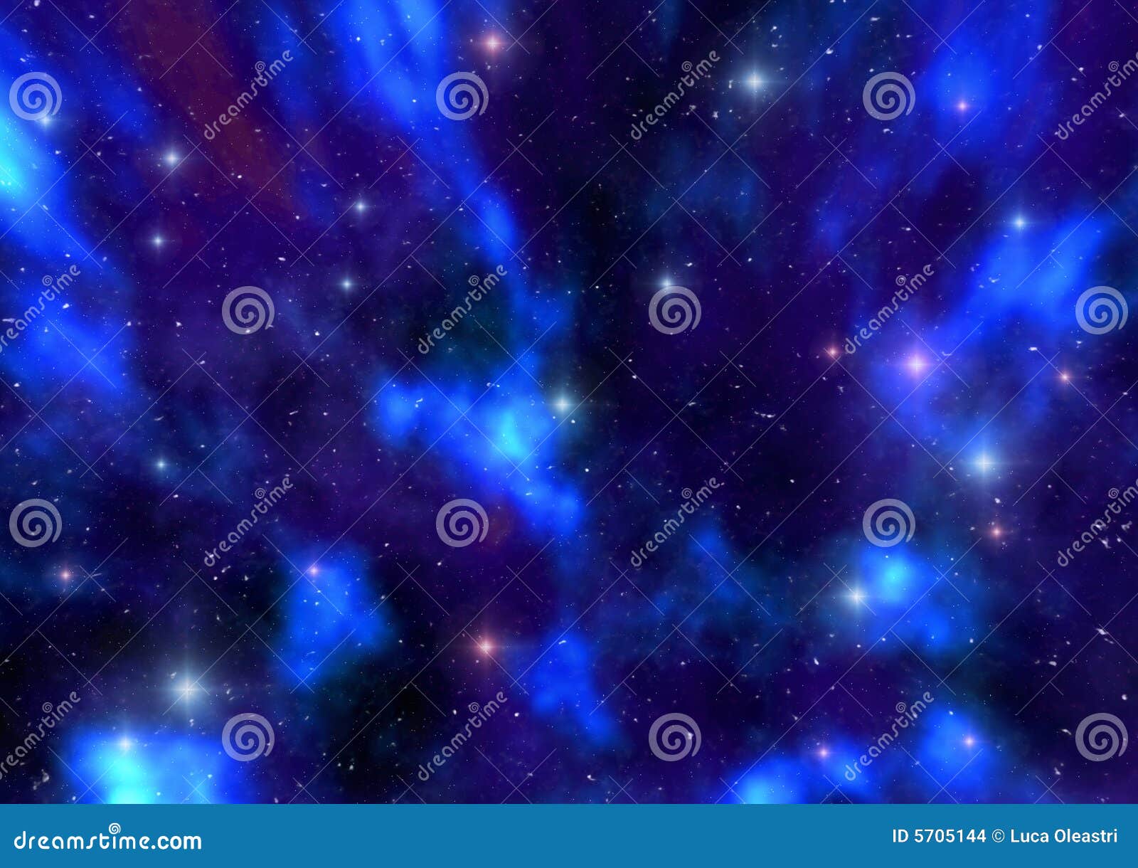 Red And Blue Starfield In Space Stock Photo | CartoonDealer.com #185654862